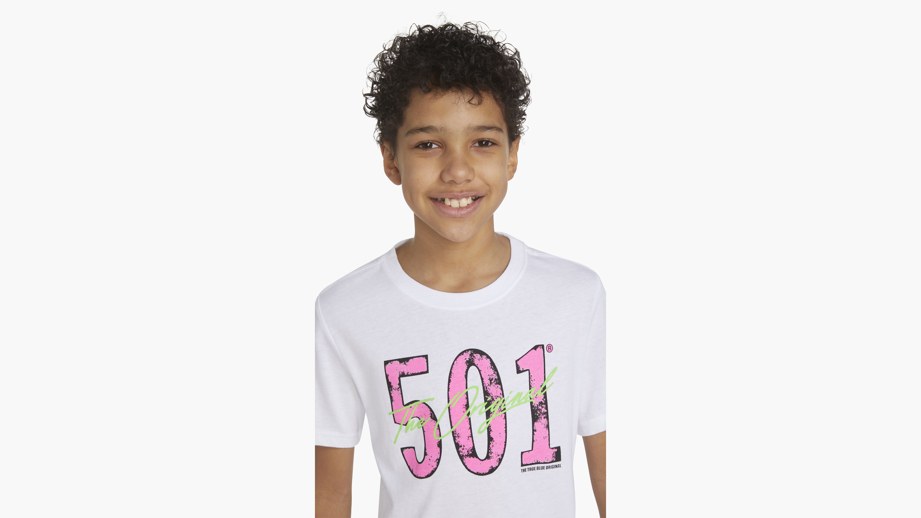 501® Original Tee Big Boys S-xl - White | Levi's® US