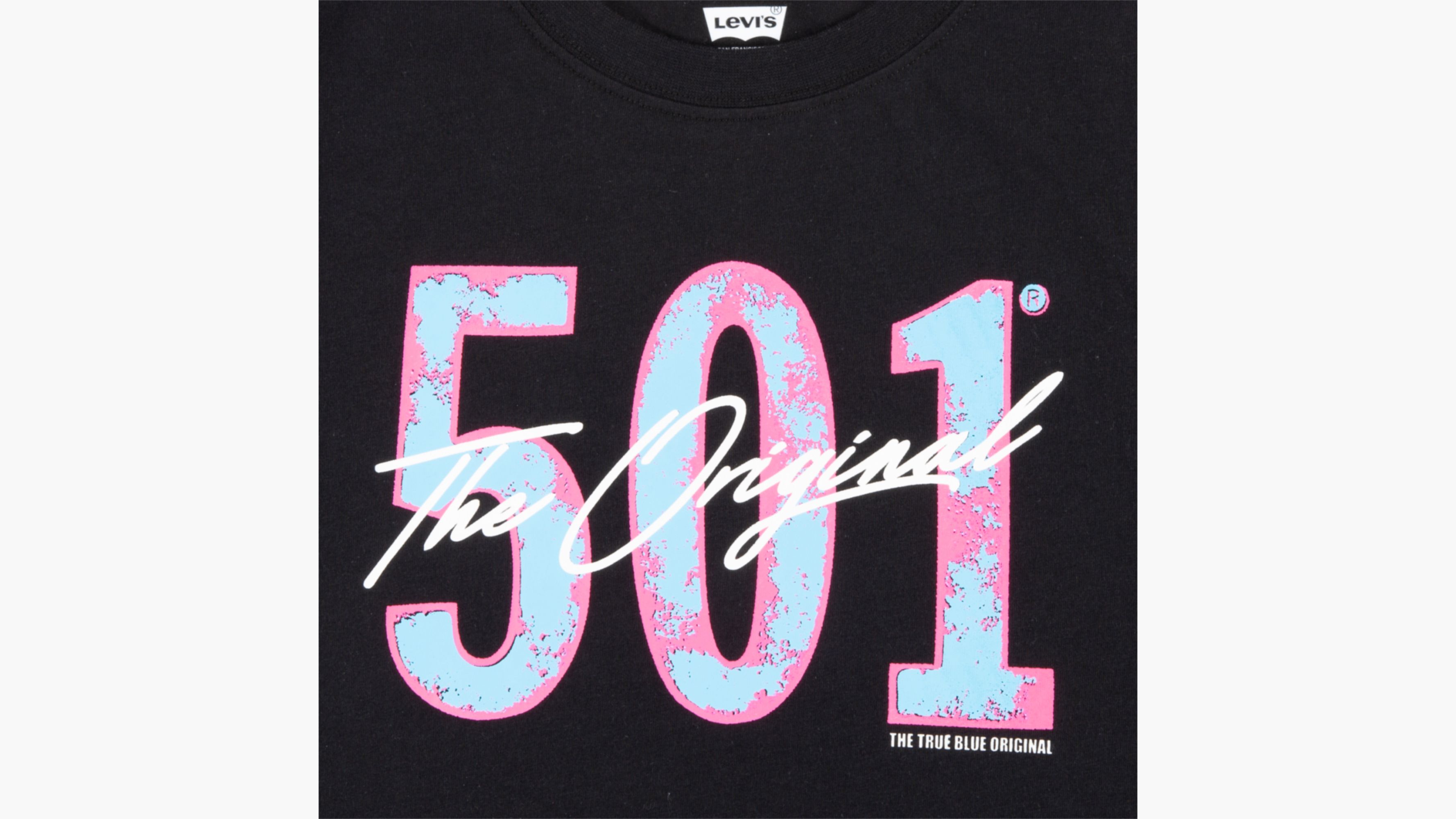 501® Original Tee Big Boys S-xl - Black | Levi's® US