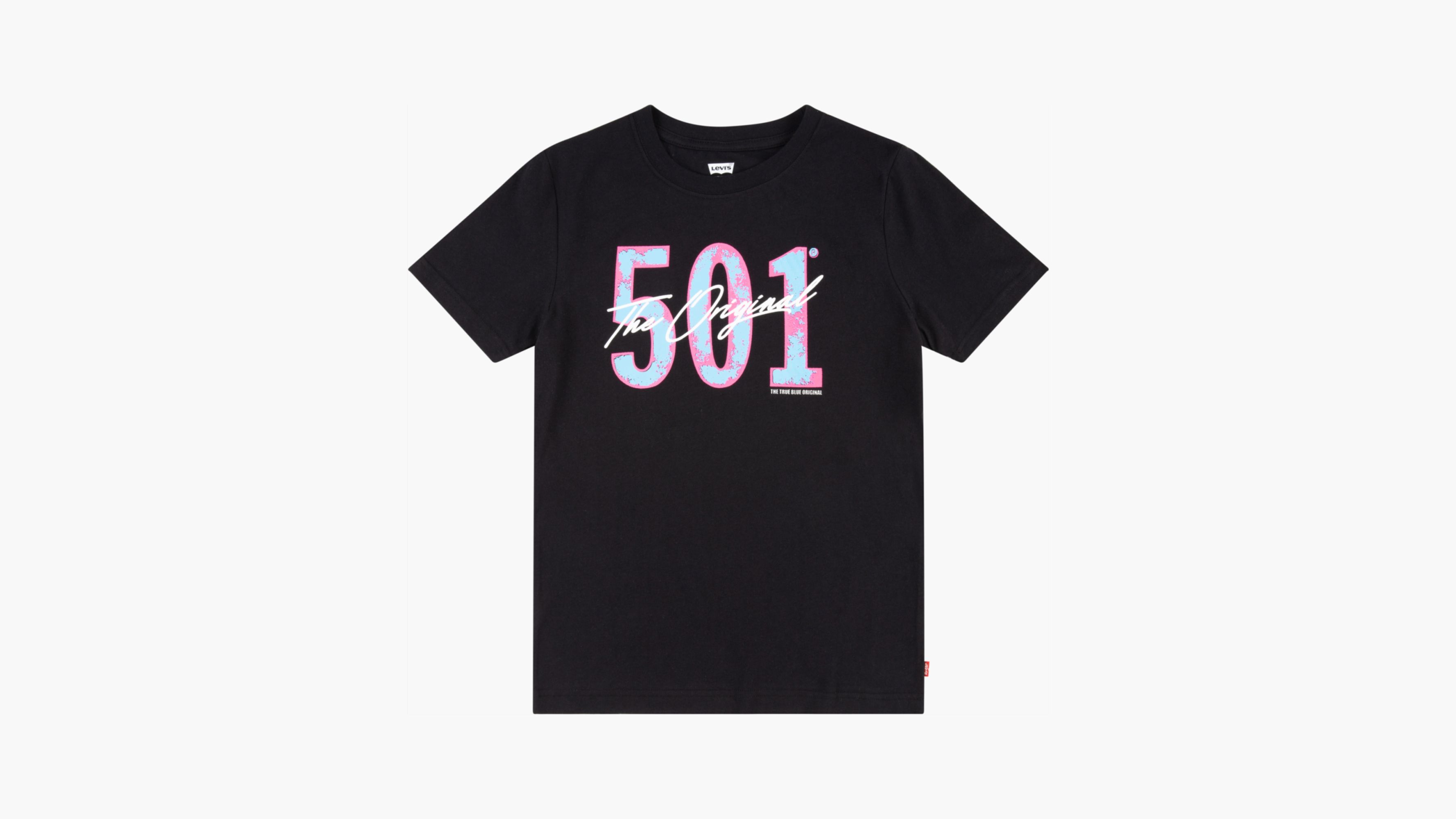 501® Original Tee Big Boys S-xl - Black | Levi's® US