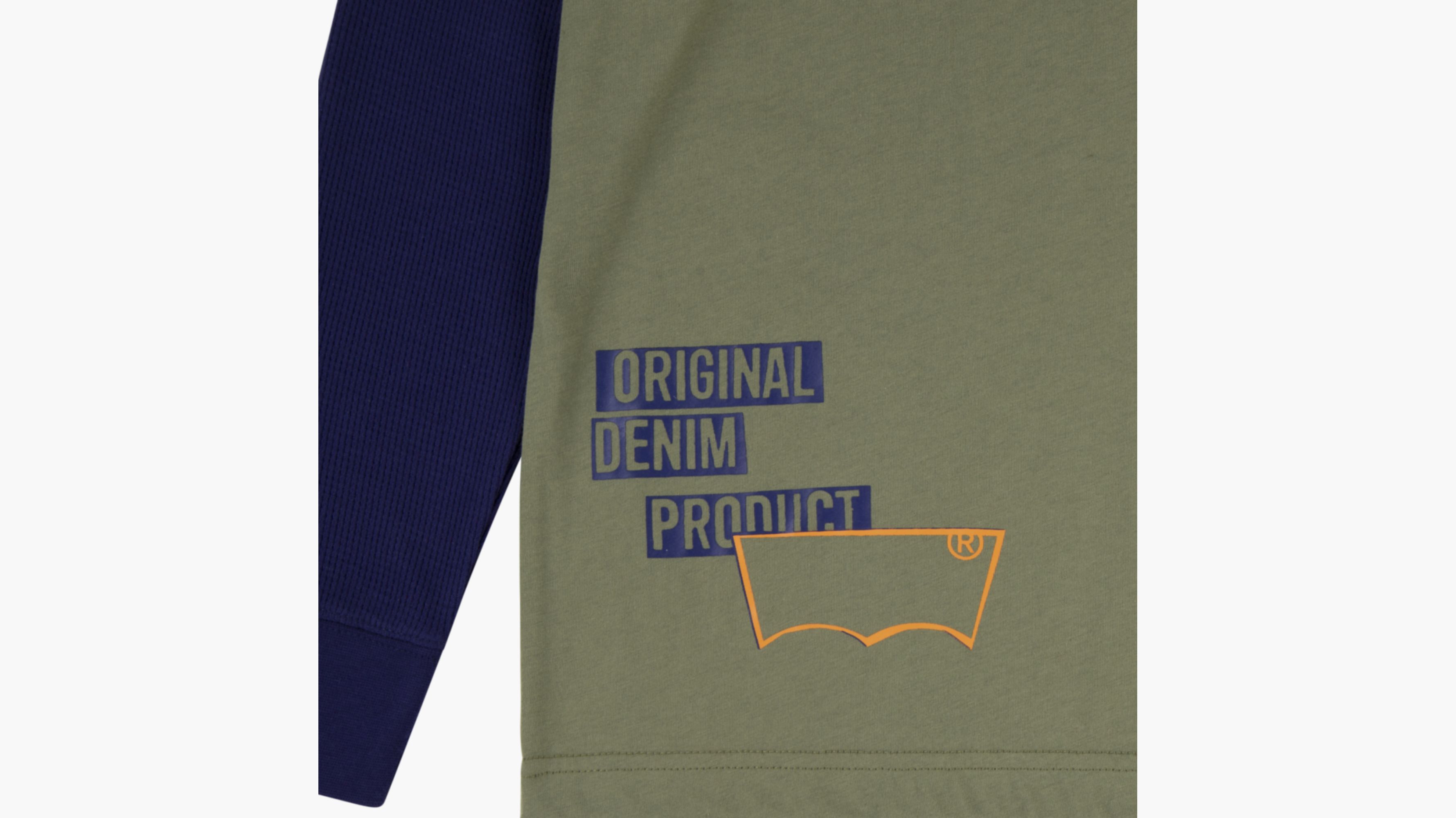 Long Sleeve 2fer T-shirt Little Boys 4-7 - Green | Levi's® US