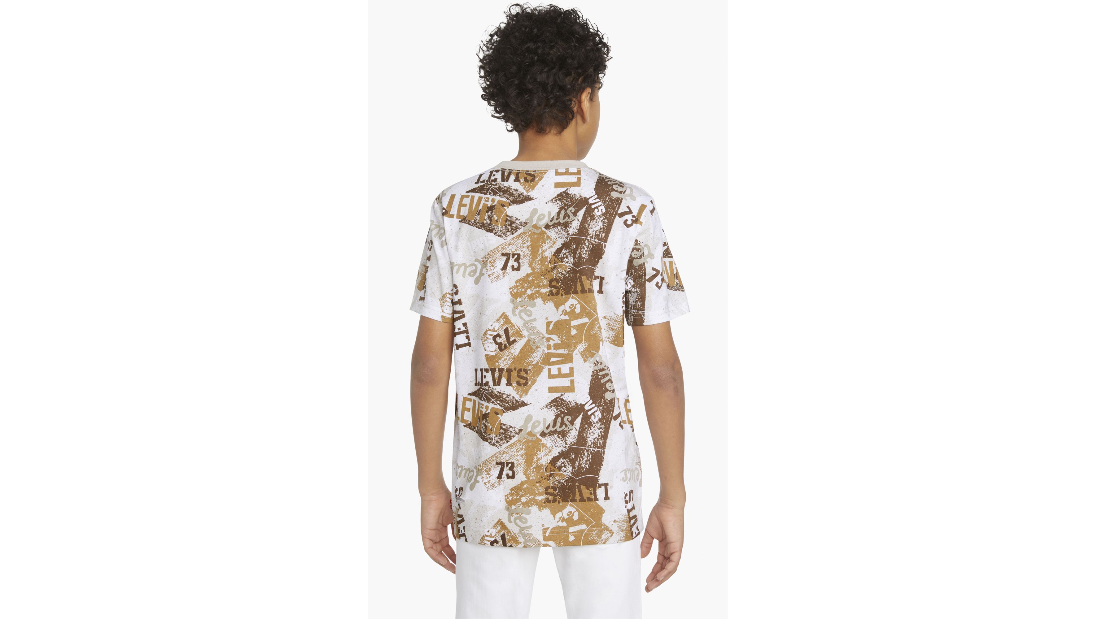 Freestyle T-shirt Big Boys 8-20 - White | Levi's® US