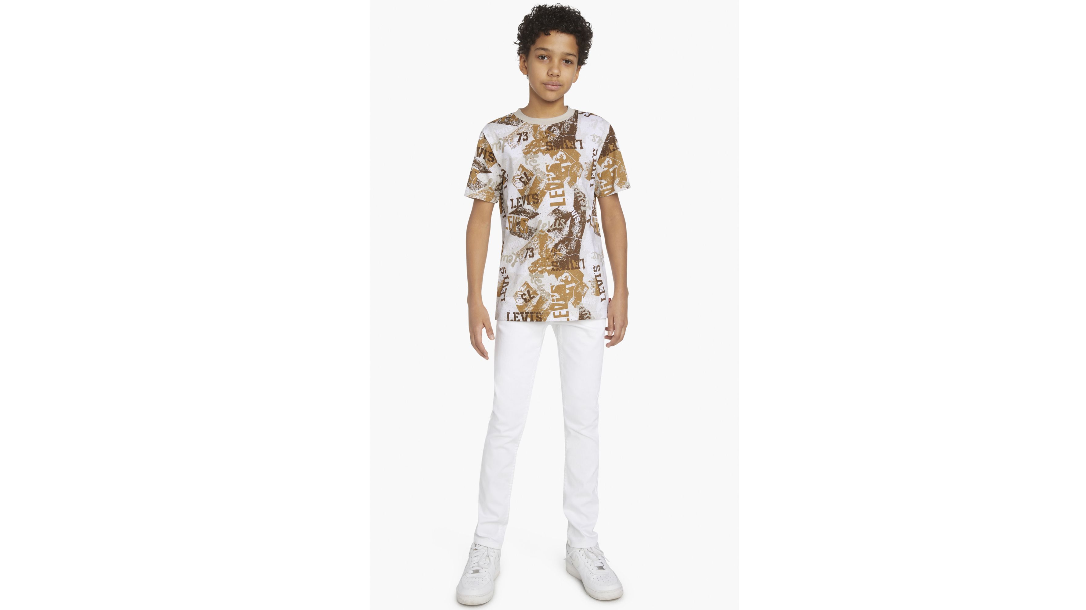Freestyle T-shirt Big Boys 8-20 - White | Levi's® US