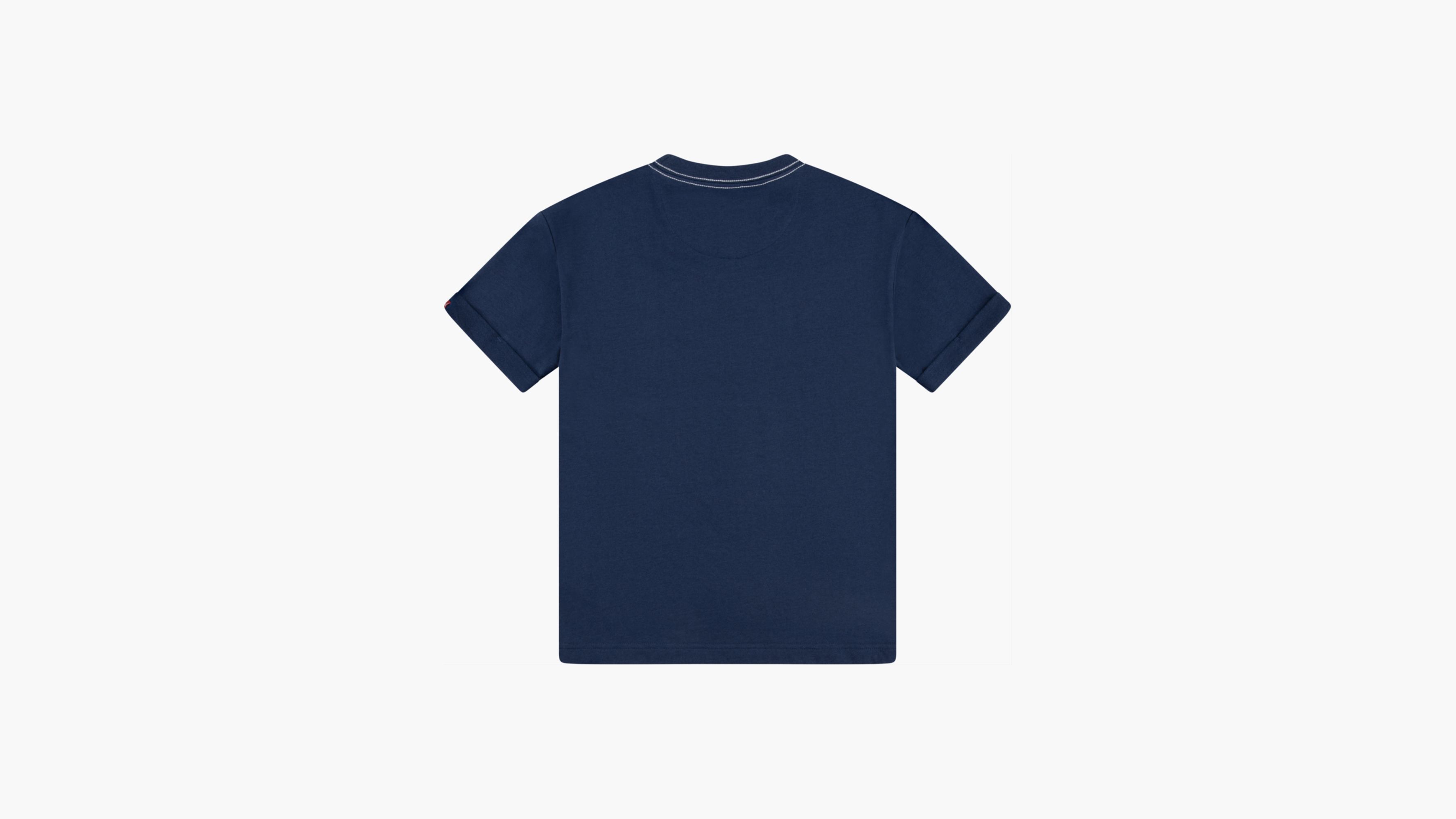 Rolled Cuff Tee Little Boys 4-7x - Blue | Levi's® US