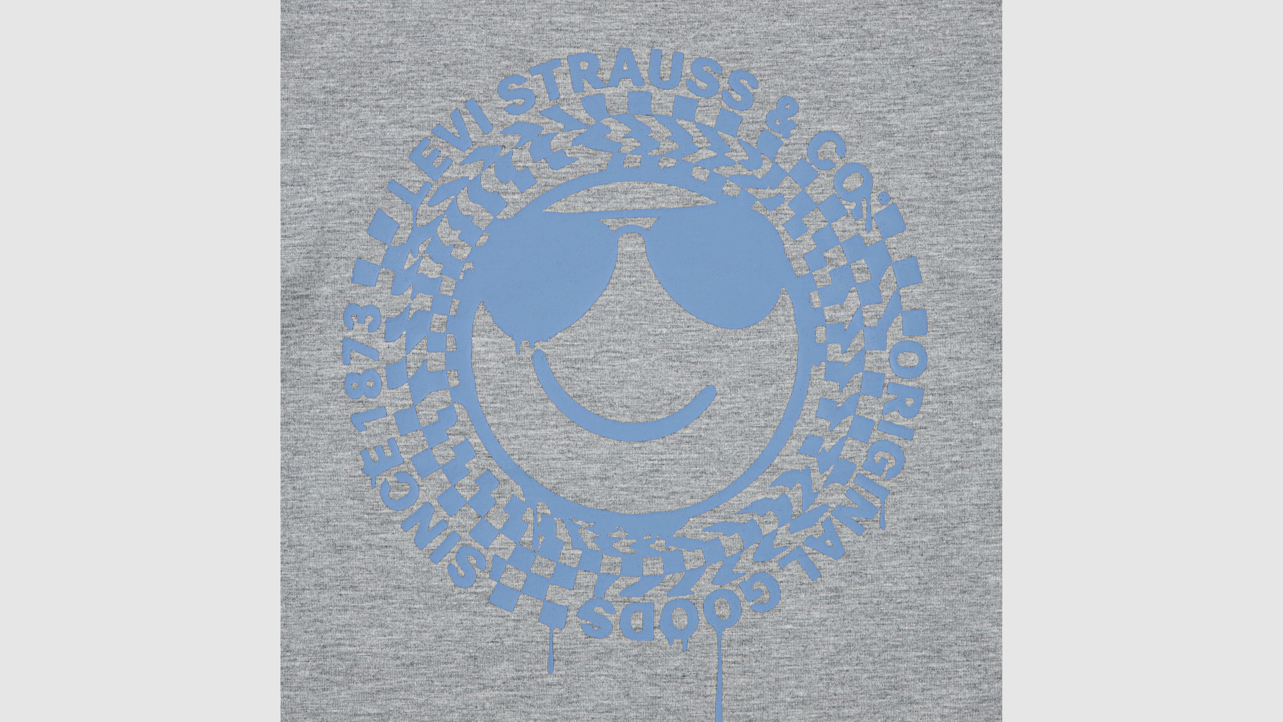 Chill Smiley Tee Big Boys S-xl - Grey | Levi's® US