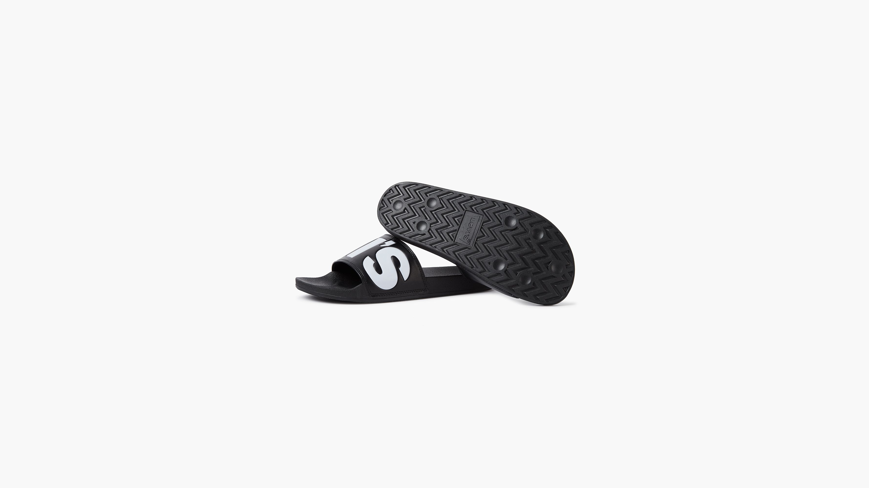 Levi's® June Sliders - Black | Levi's® ME