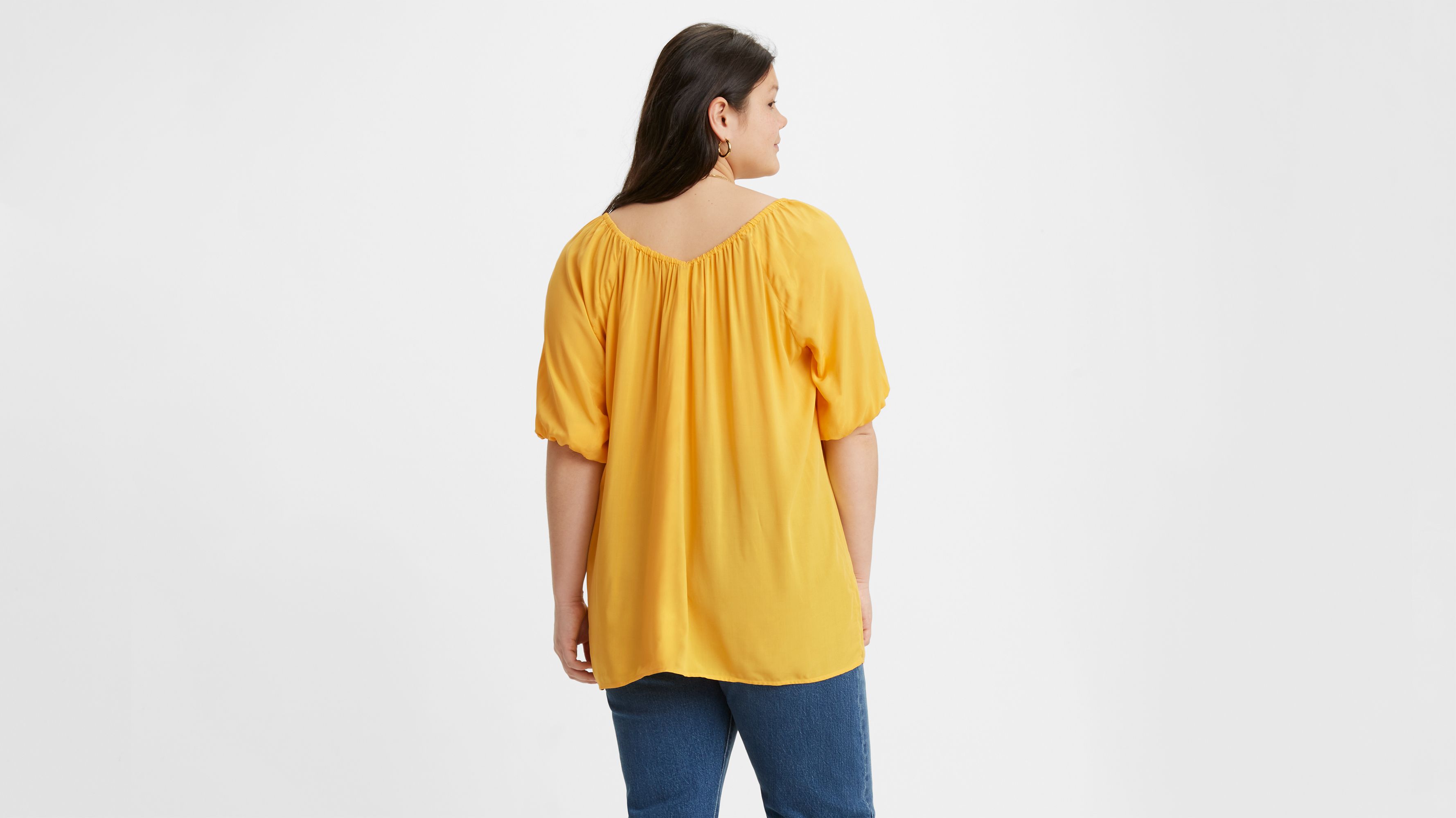 Gloria Blouse (plus Size) - Yellow | Levi's® US