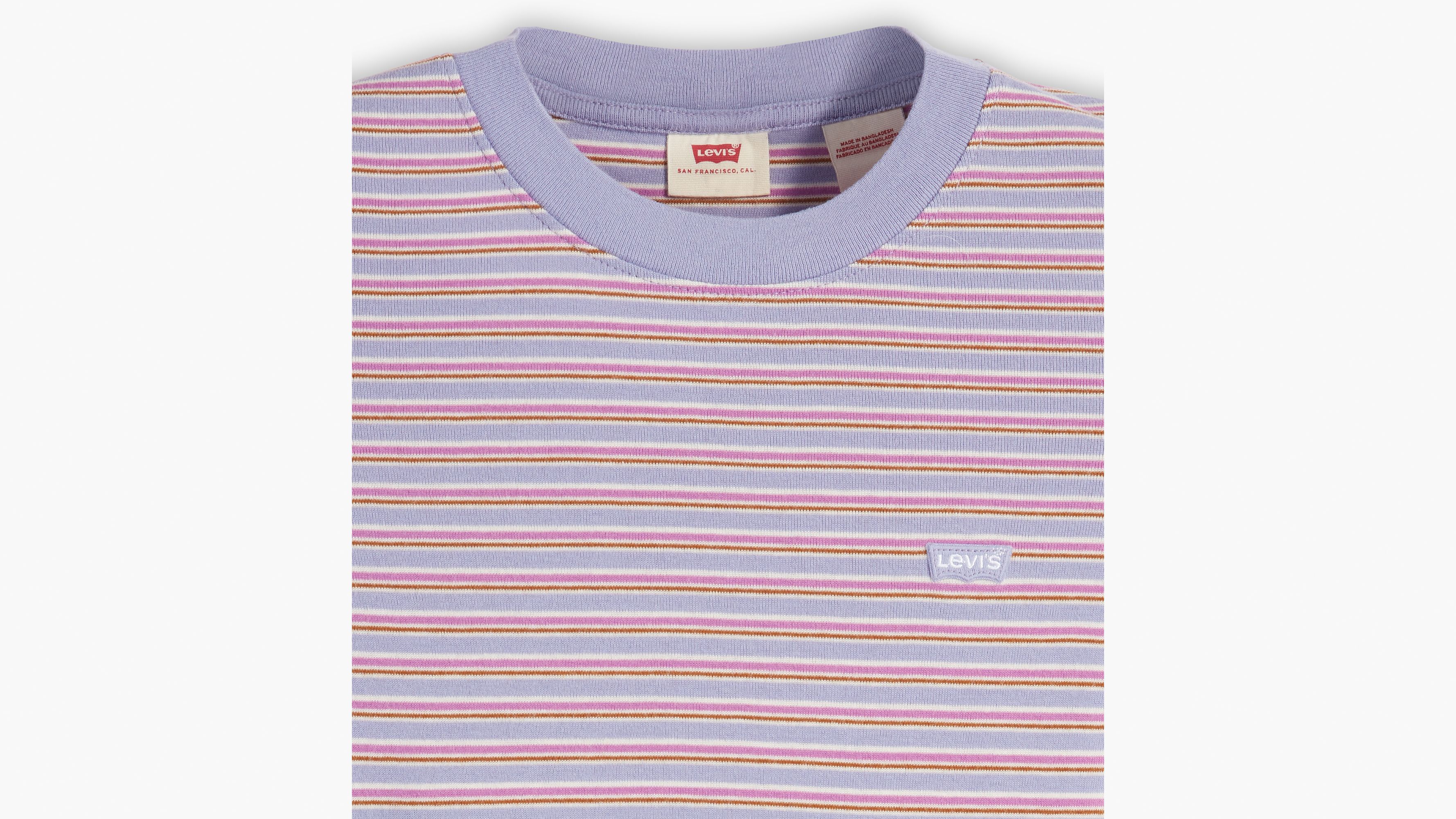 Short Sleeve Rib Baby T-shirt - Blue | Levi's® US