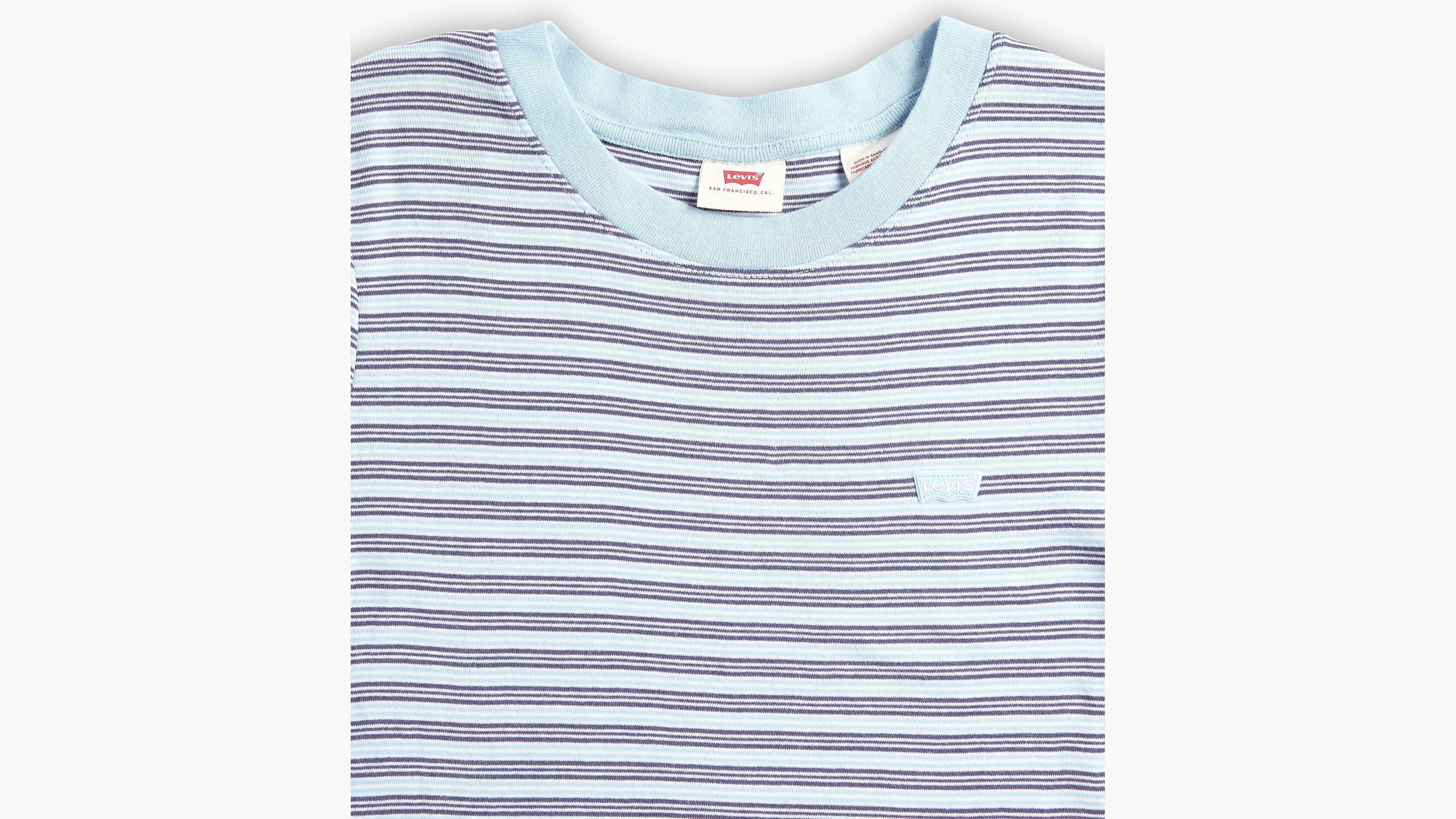 Rib Baby Tee - Blue | Levi's® AD