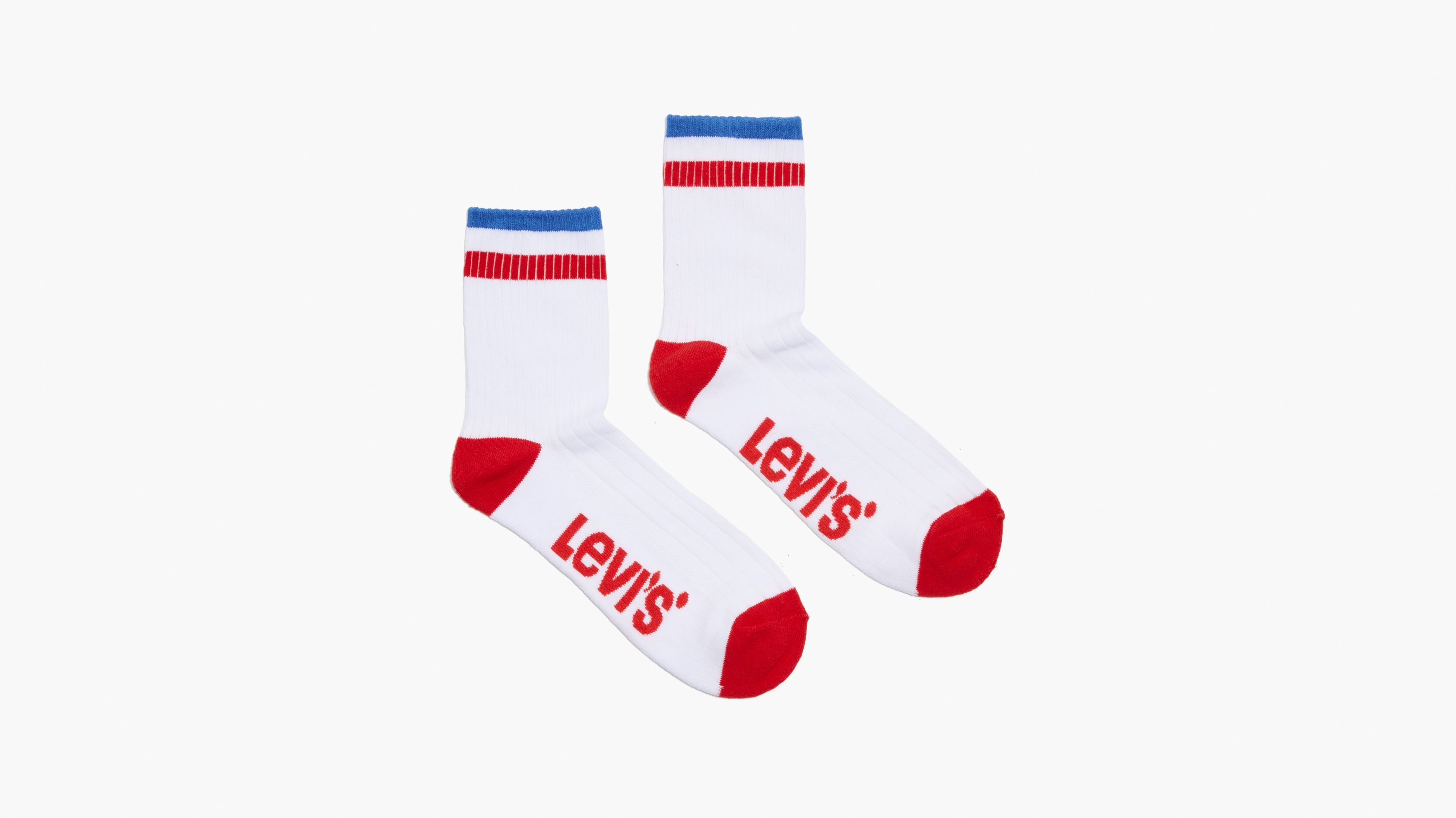 Sport Stripe Short Socks (2 Pack) - Multi-color | Levi's® US