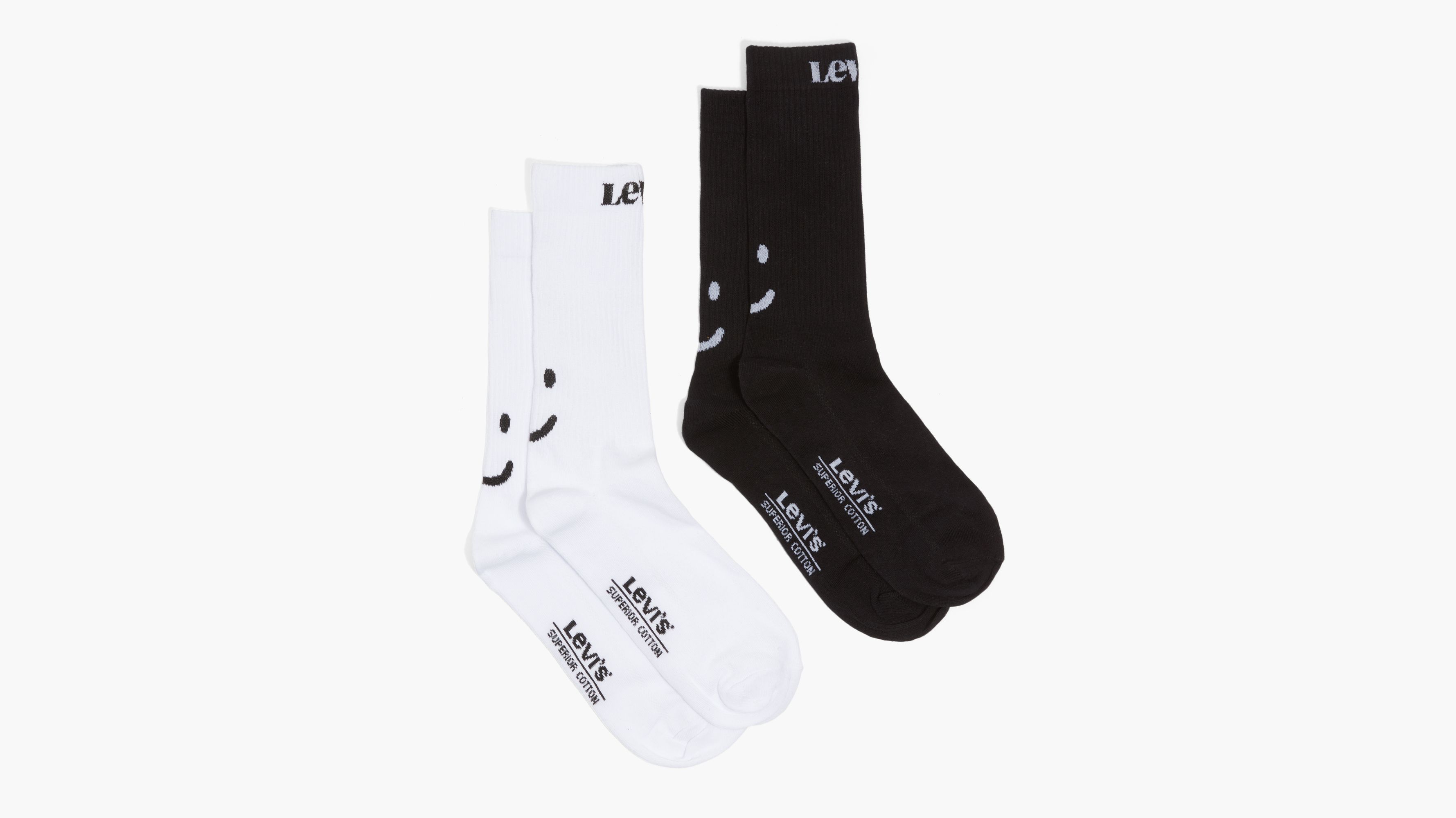 Regular Cut Sport Socks (2 Pack) - Multi-color | Levi's® US