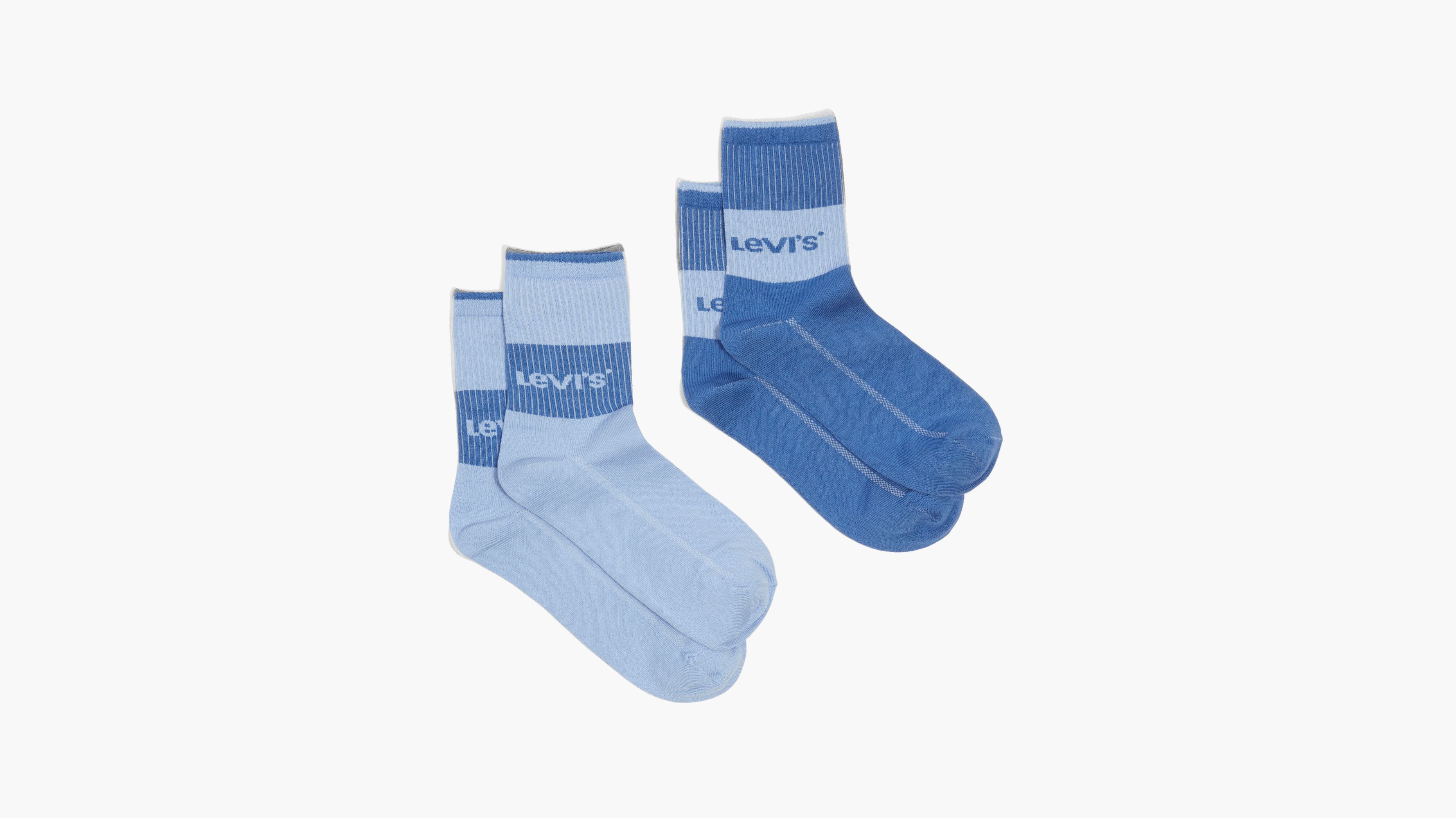 Short Cut Socks (2 Pack) - Multi-color | Levi's® US
