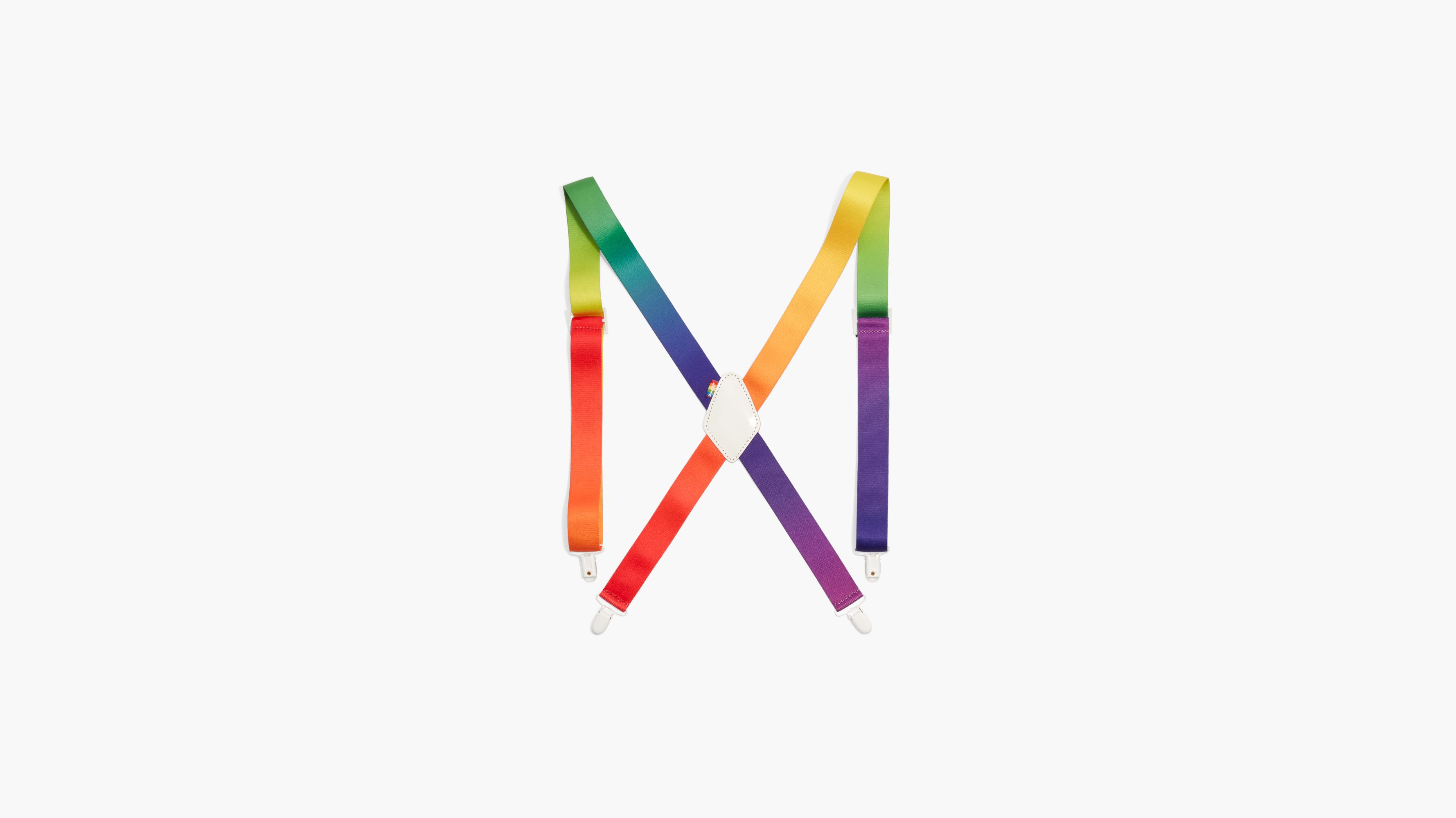 Levi's® Pride Rainbow Ombre Suspenders - Multi-color | Levi's® US