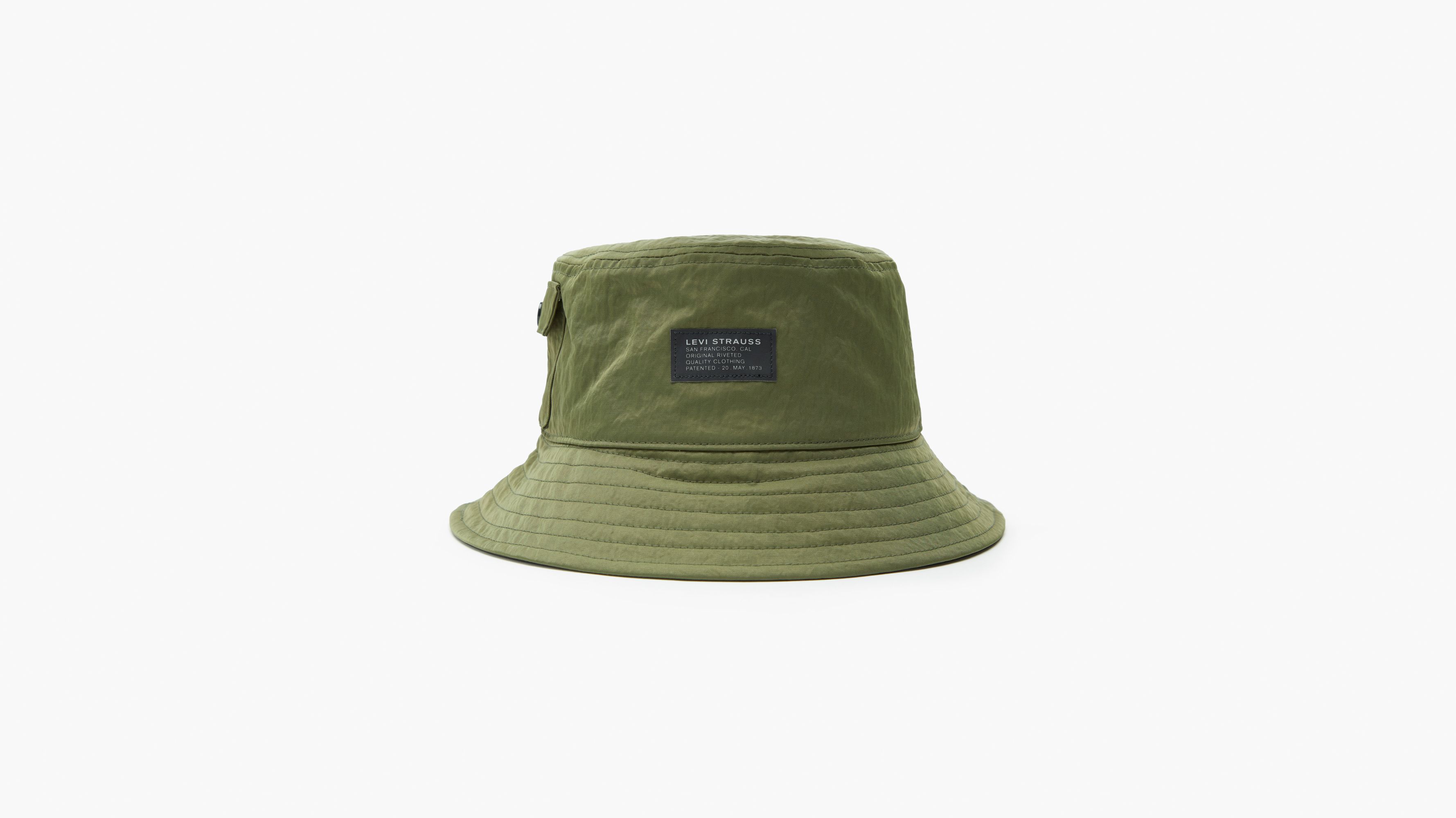 Pull Patch Utility Bucket Hat - Green | Levi's® US