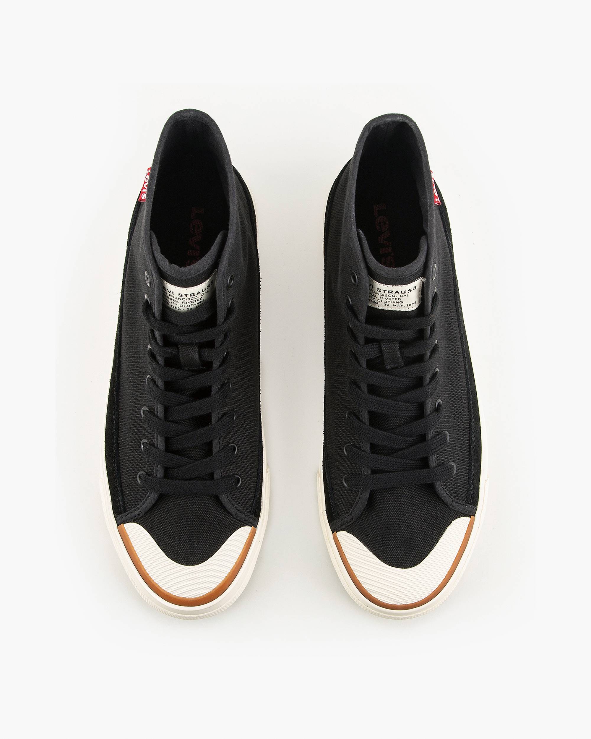 Square High Sneakers - Black | Levi's® KZ Square High Sneakers - Black | Levi's® KZ