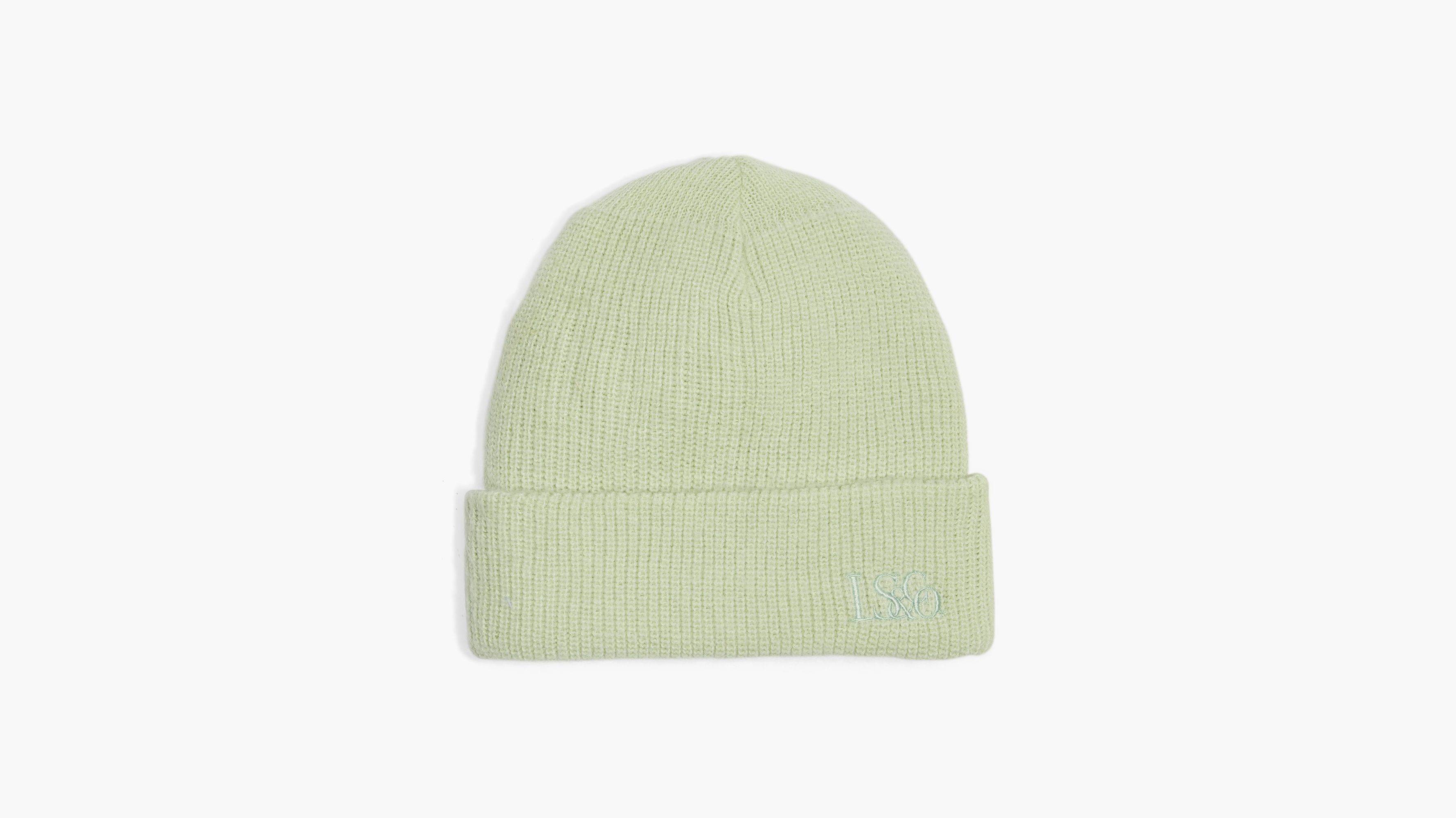 Lofty Turn Up Beanie - Green | Levi's® US