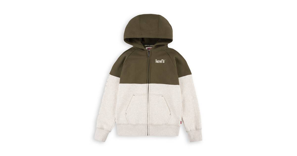 Levi's® Varsity Colorblocked Big Boys Hoodie S-xl - Green | Levi's® US Levi's® Varsity Colorblocked Big Boys Hoodie S-xl - Green | Levi's® US