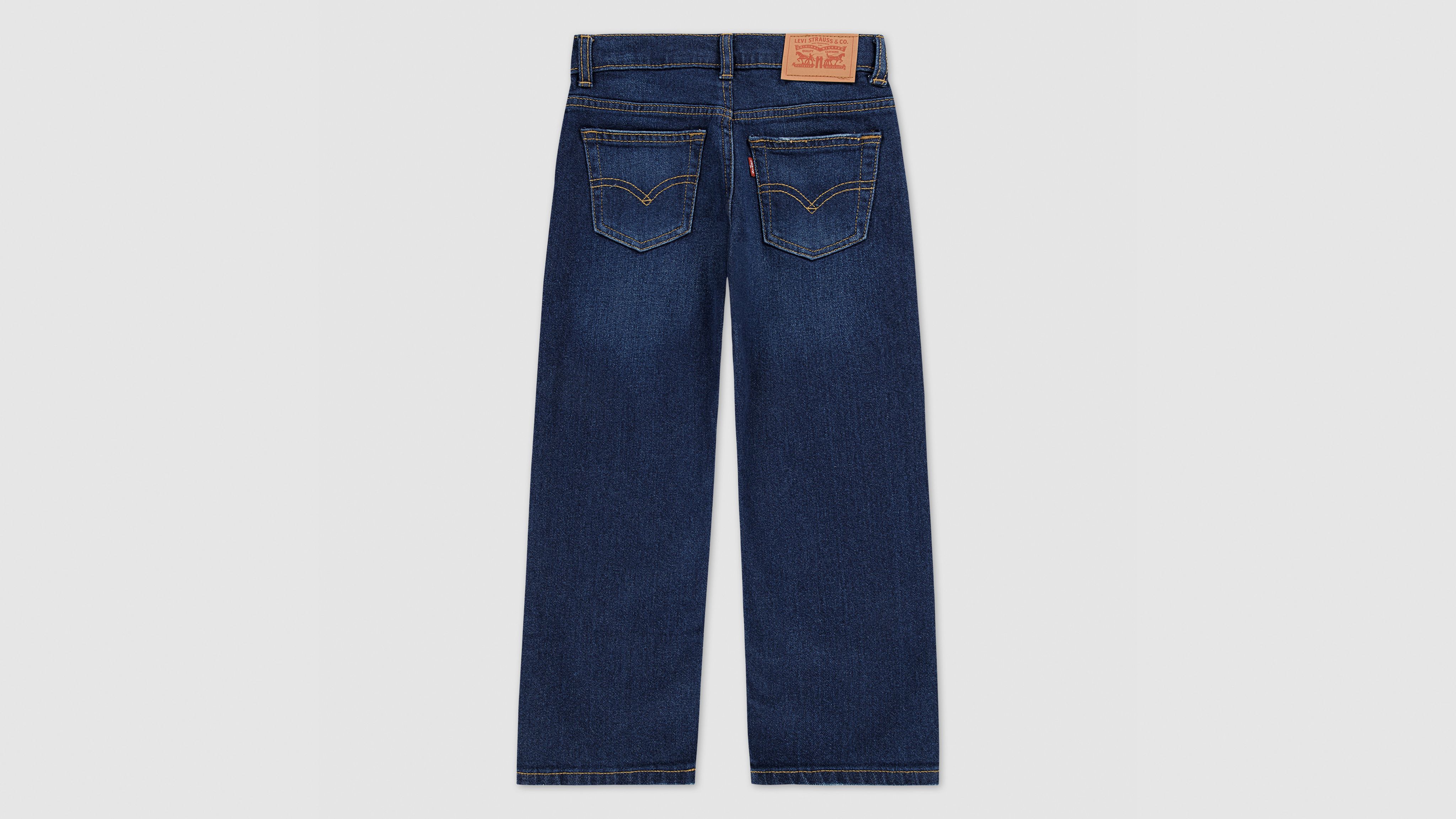 555™ Relaxed Straight Jeans Little Boys 4-6x - Dark Wash | Levi's® US