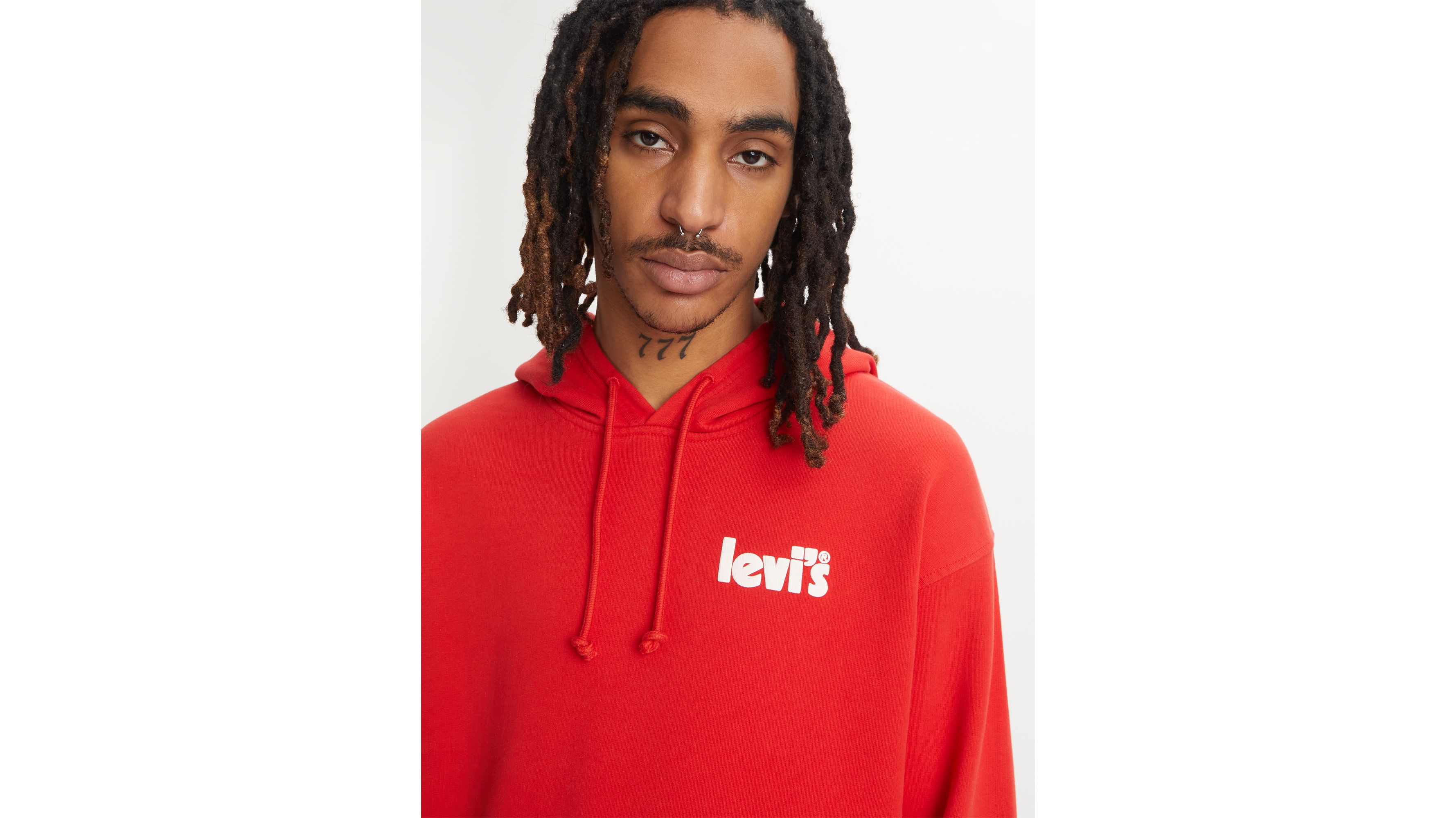 Relaxed Graphic Hoodie - Orange | Levi's® XK