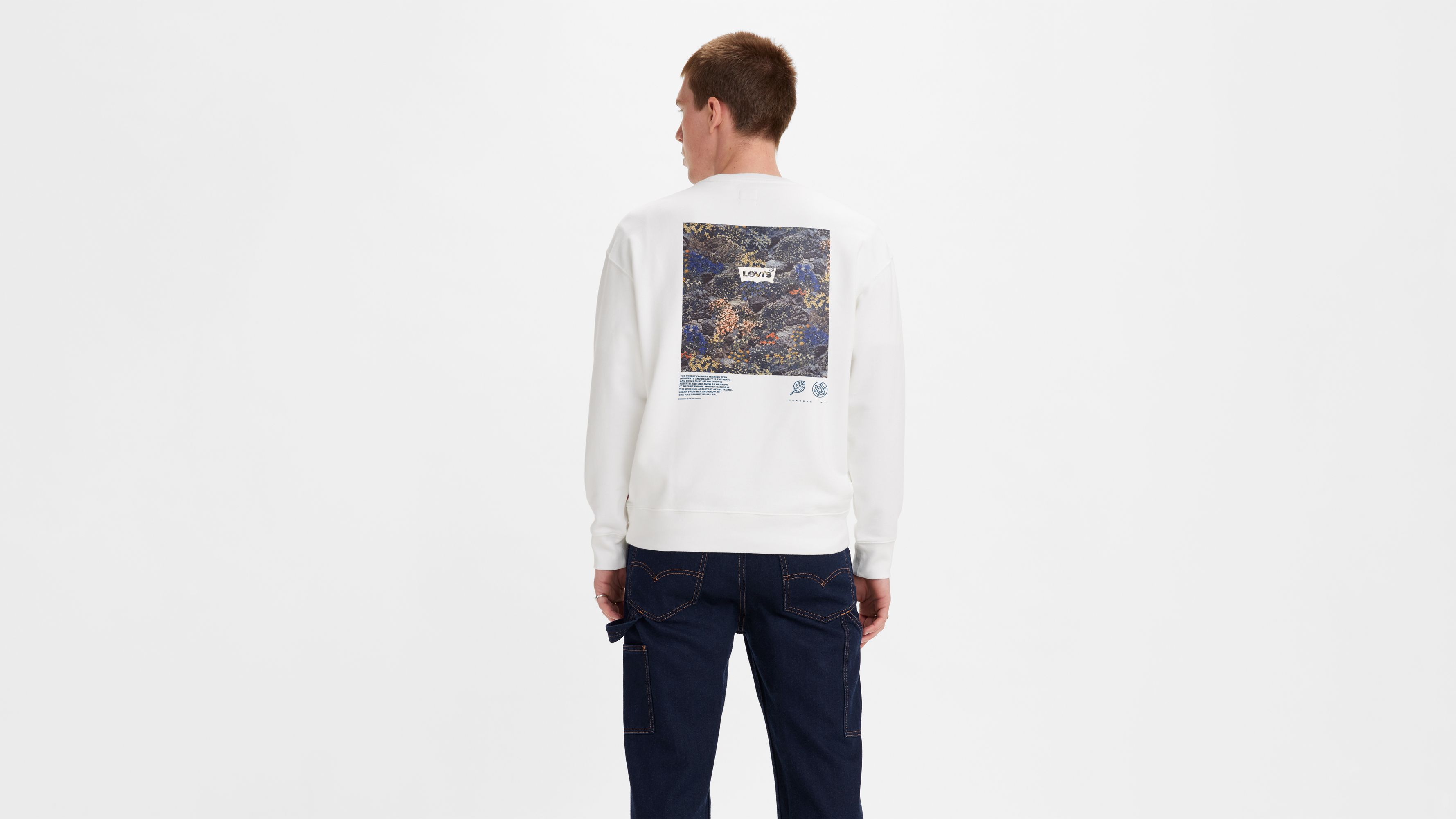 Relaxed Graphic Crewneck Sweatshirt - Multi-color | Levi's® US
