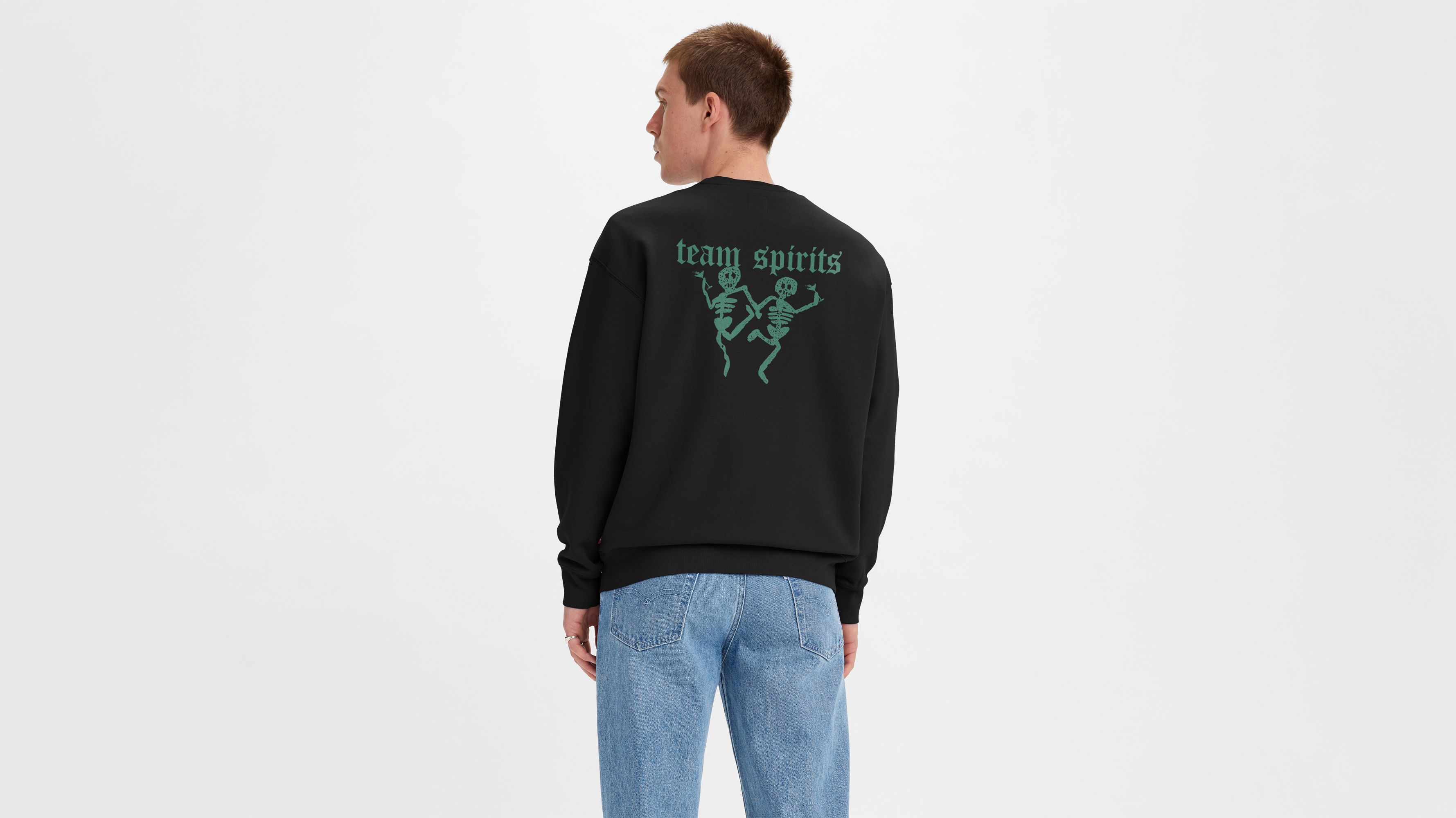 Relaxed Graphic Crewneck Sweatshirt - Black | Levi's® US