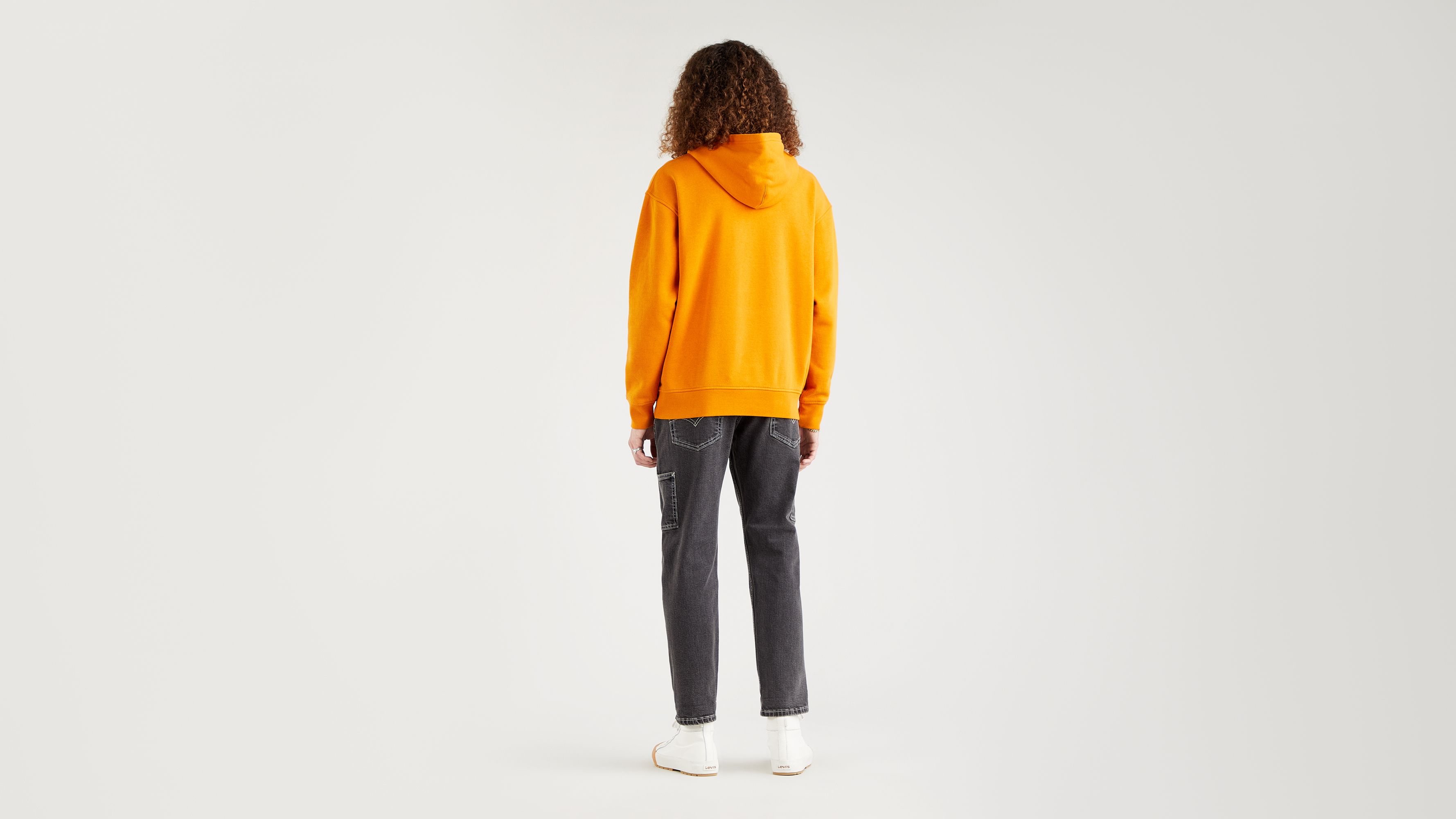 Relaxed Graphic Hoodie - Orange | Levi's® AL
