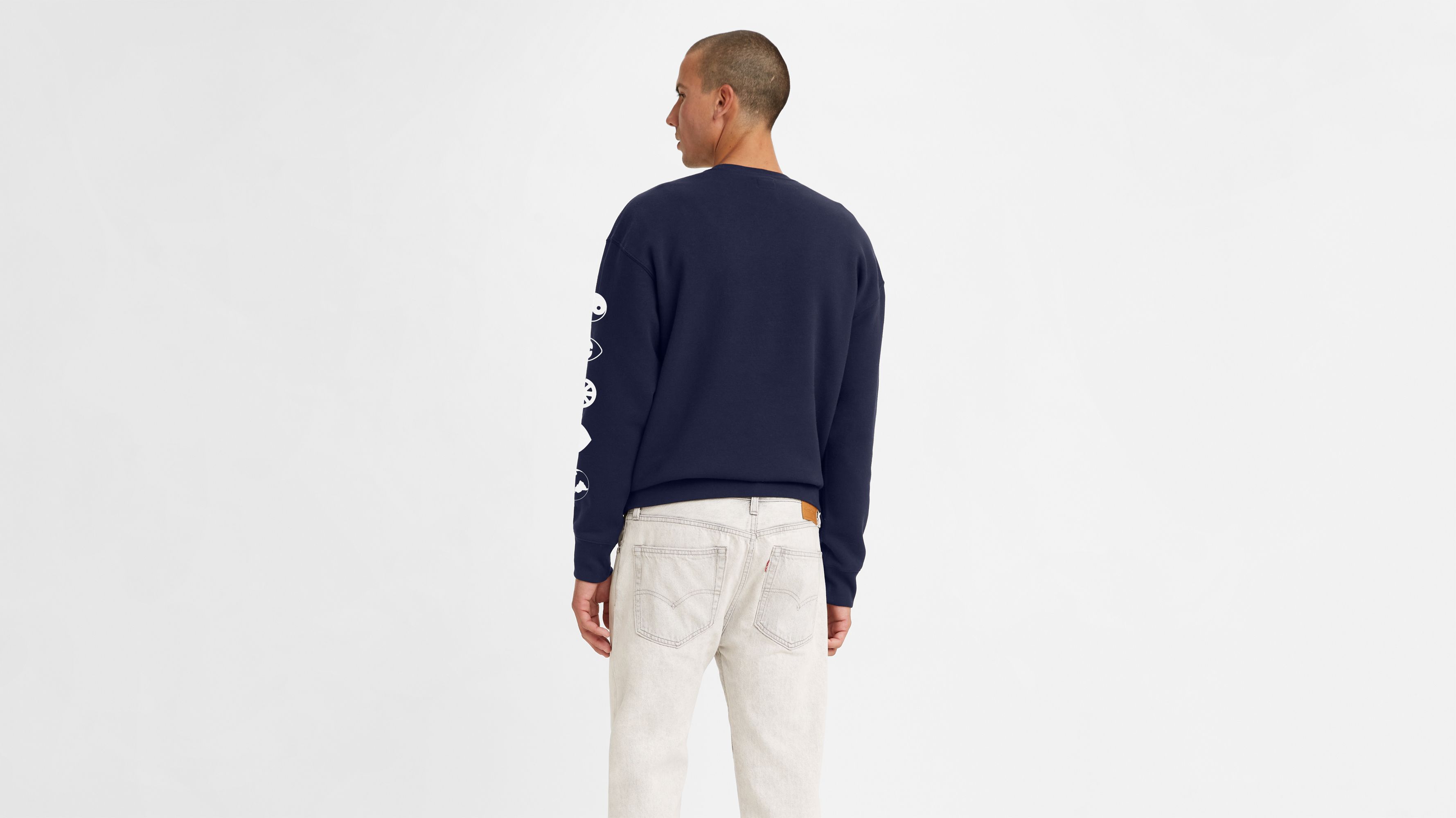 Relaxed Graphic Crewneck Sweatshirt - Blue | Levi's® US