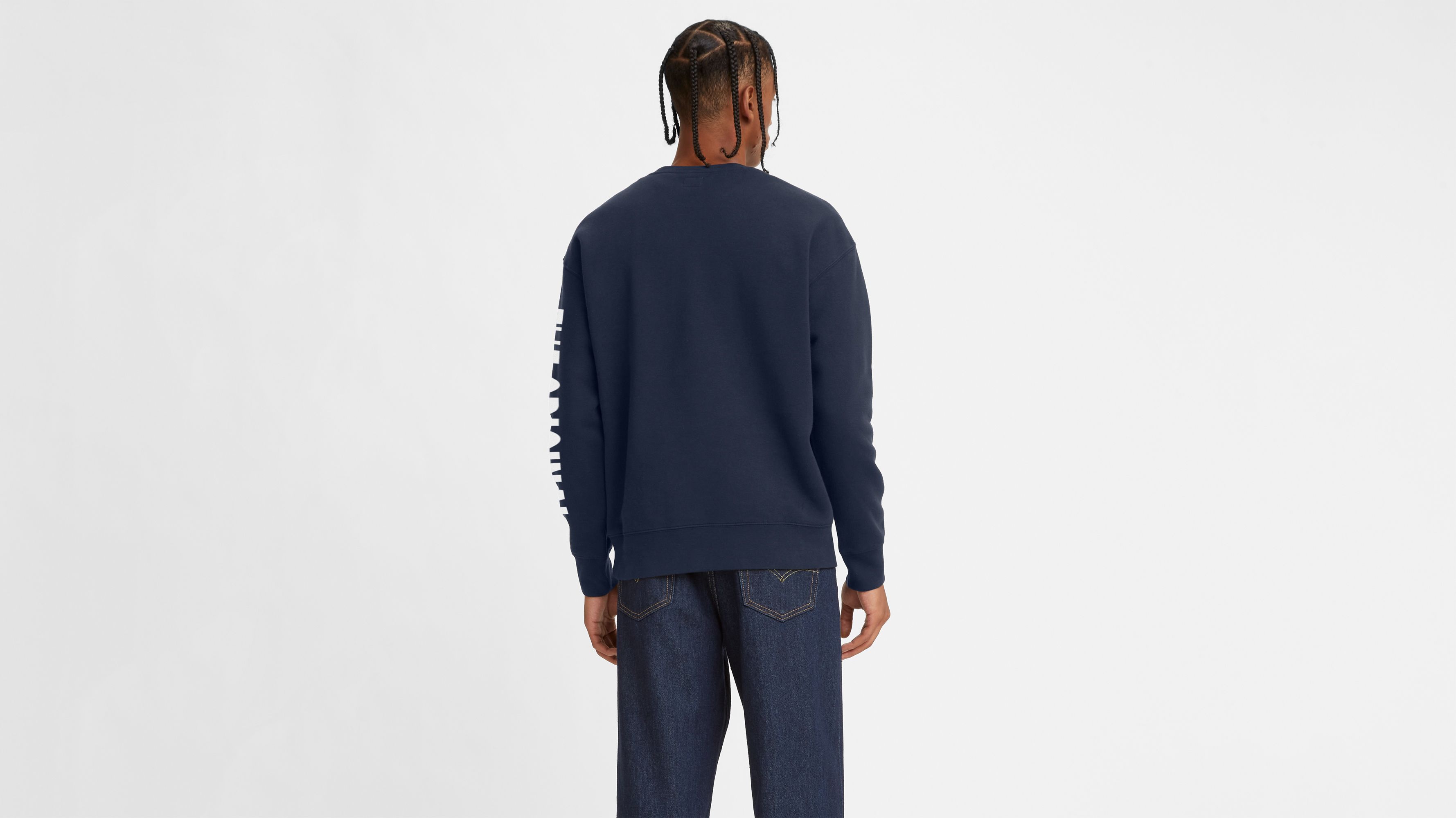 Relaxed Graphic Crewneck Sweatshirt - Blue | Levi's® US