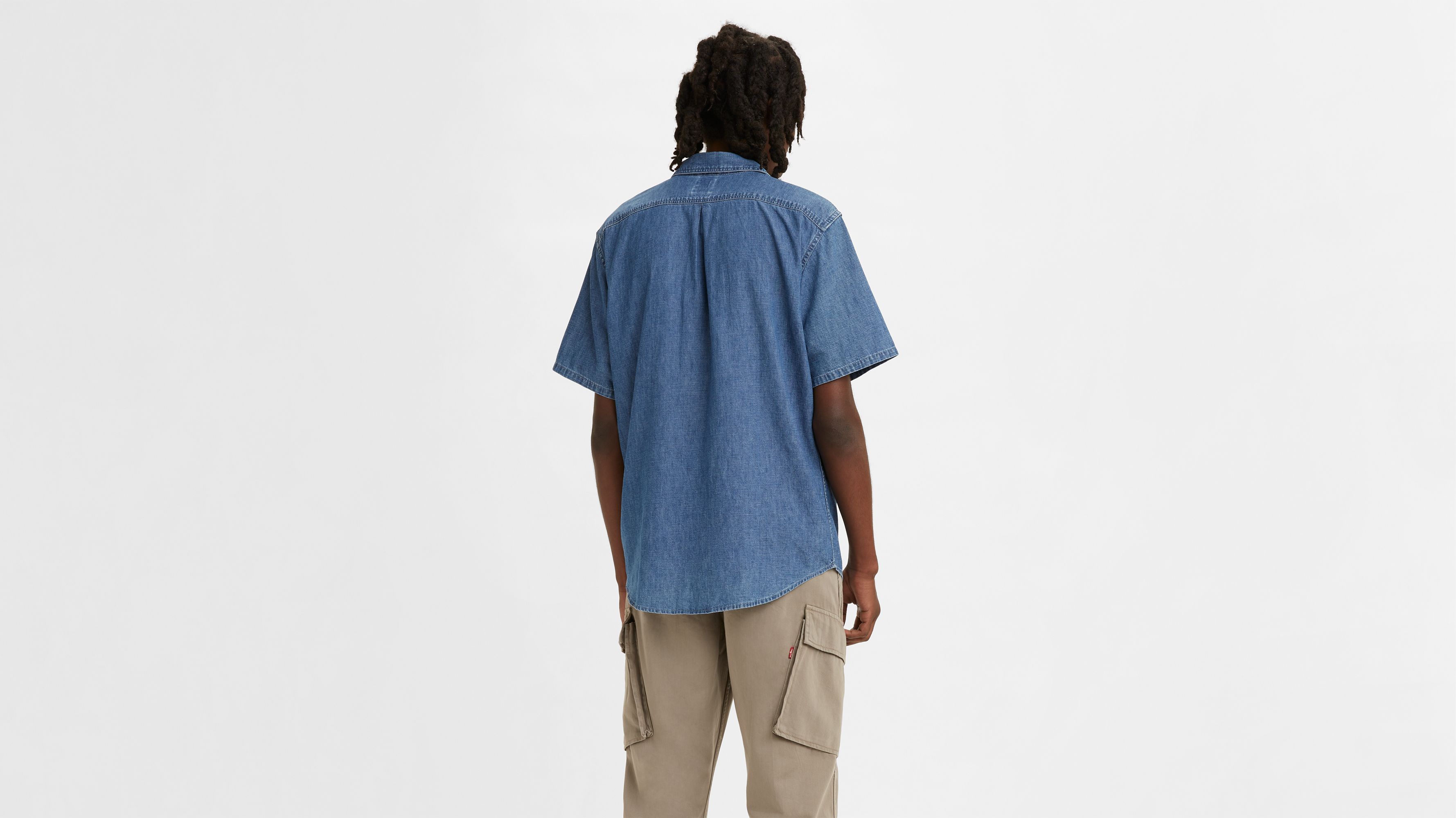 Relaxed Fit Safari Denim Shirt - White | Levi's® US