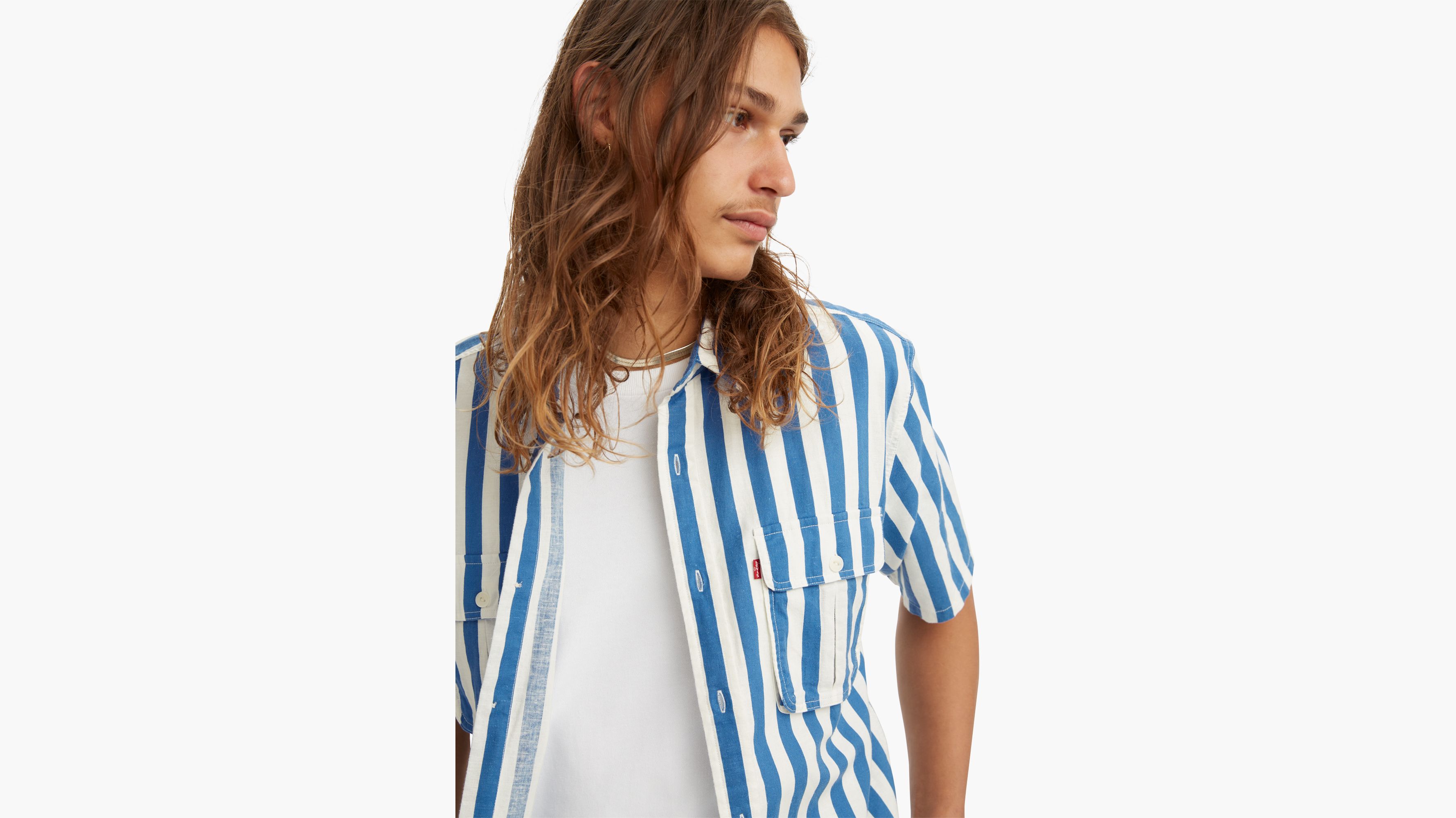 Relaxed Fit Safari Shirt - Black | Levi's® CA