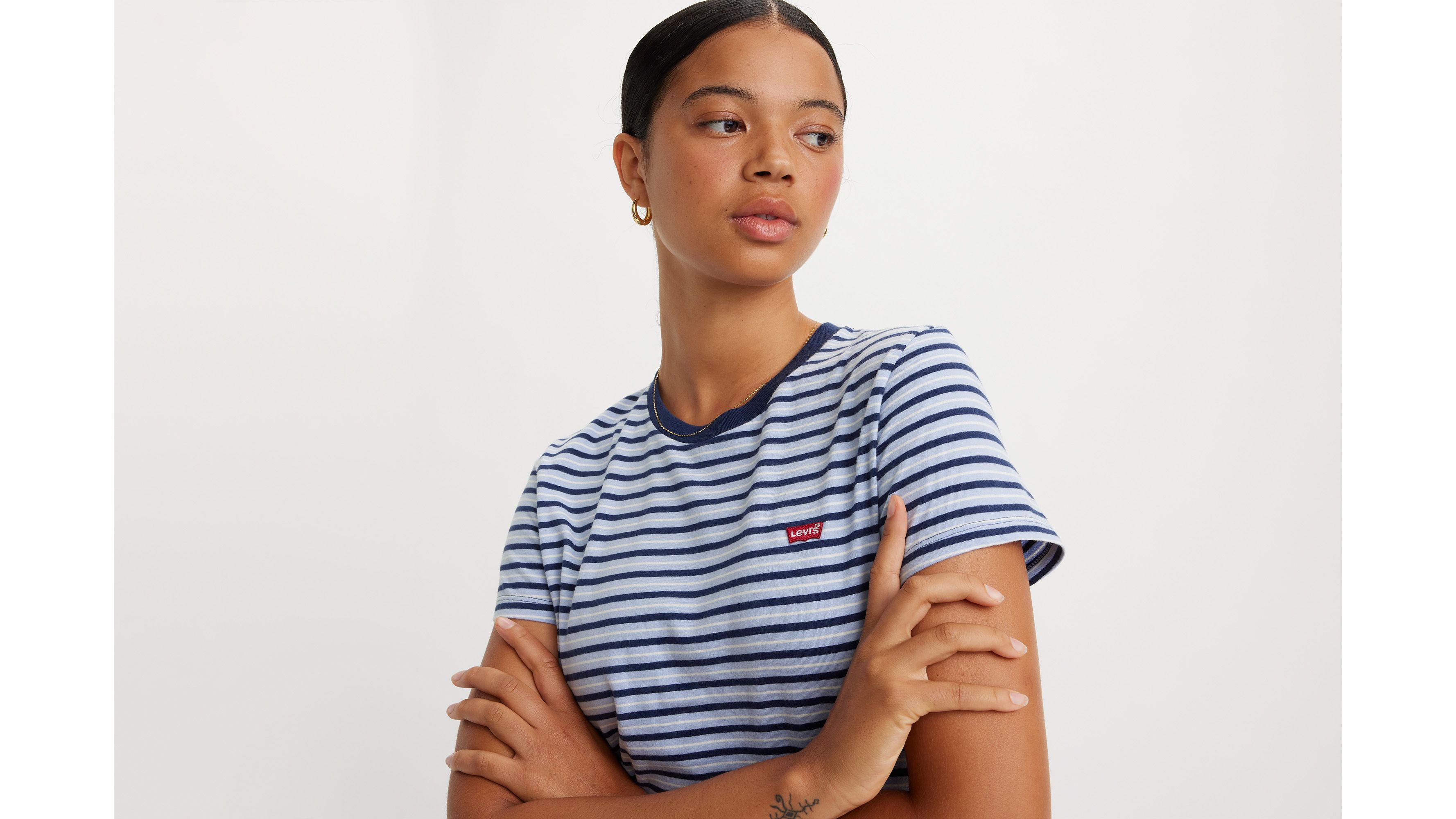 The Perfect T-shirt - Blauw | Levi's® NL