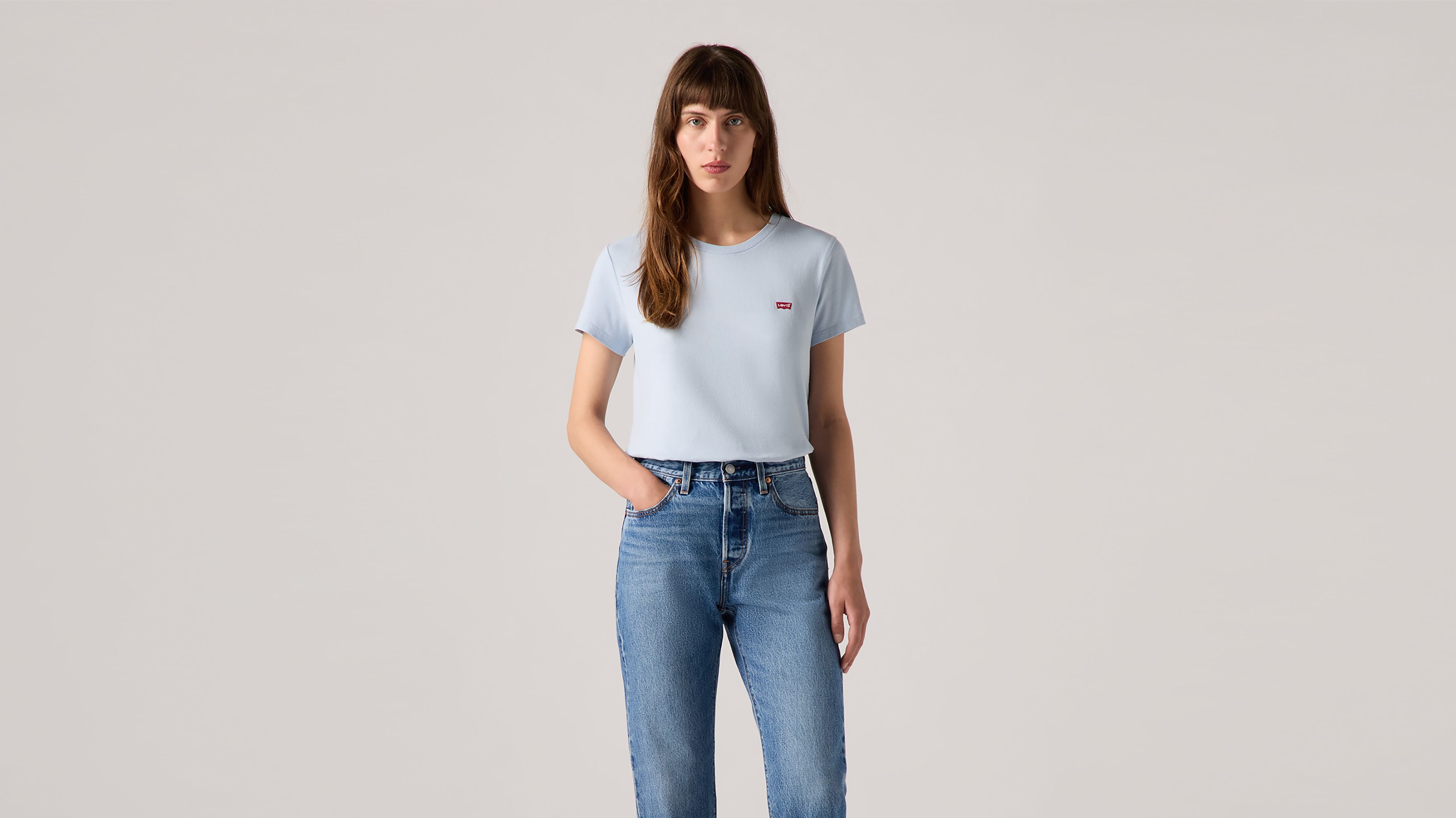 The Perfect Tee - Blue | Levi's® GB
