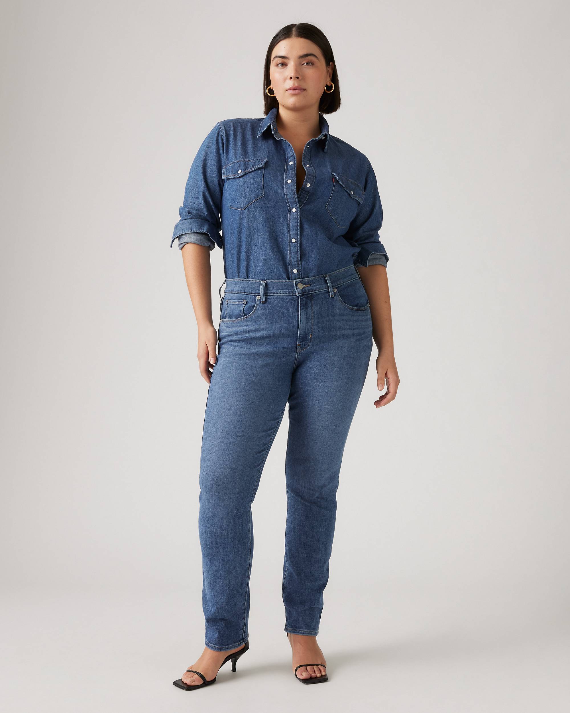 Classic Straight Fit Women's Jeans - Medium Wash | Levi's® US Classic Straight Fit Women's Jeans - Medium Wash | Levi's® US