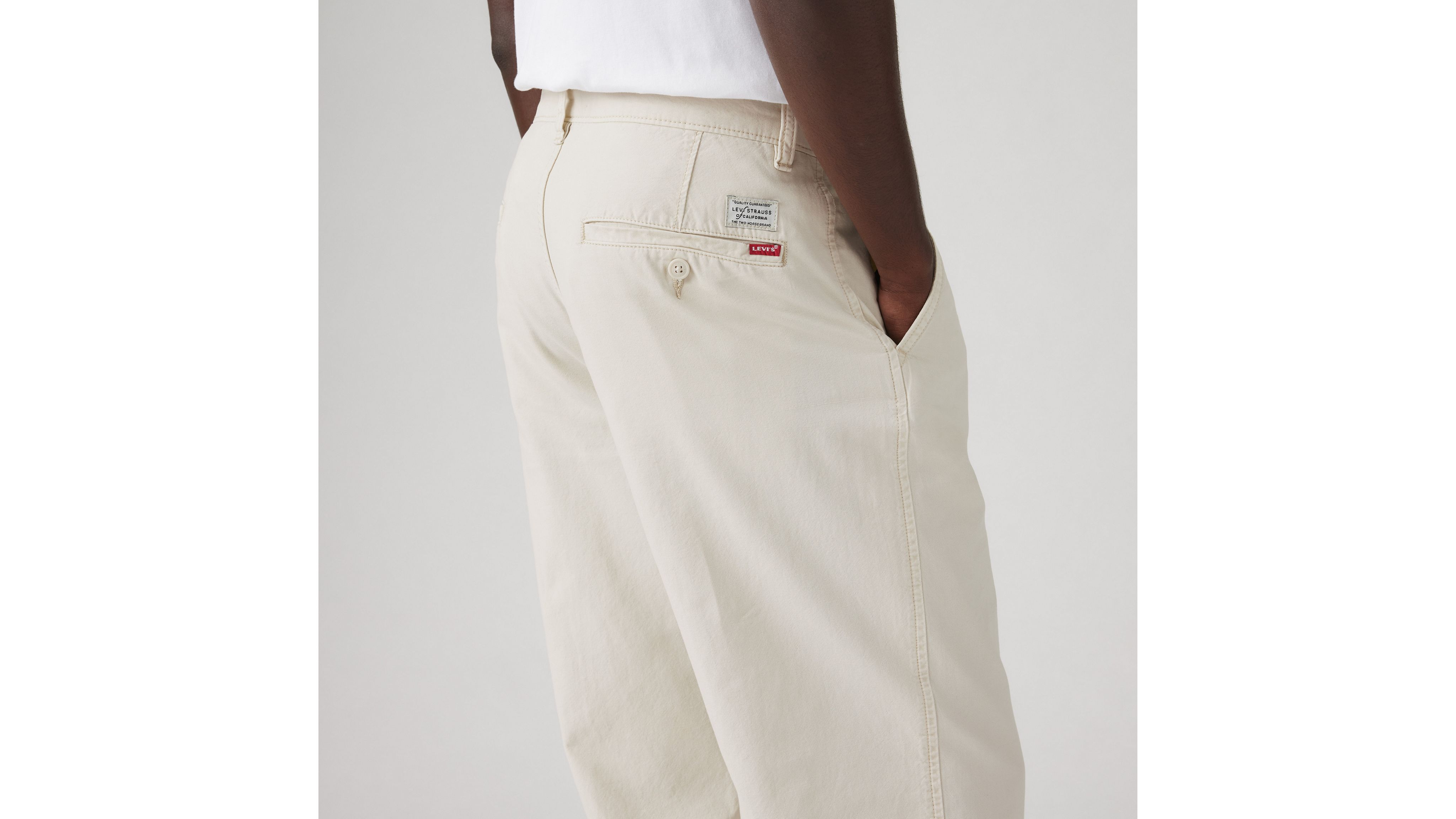 Xx Chino Loose Straight Cotton Linen Trousers - Beige | Levi's® GB