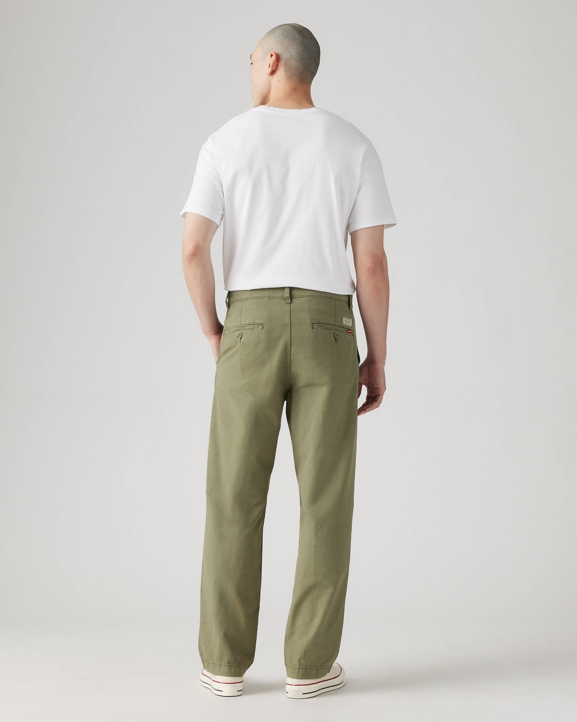 Xx Chino Loose Straight Cotton Linen Pants - Green | Levi's® GB Xx Chino Loose Straight Cotton Linen Pants - Green | Levi's® GB