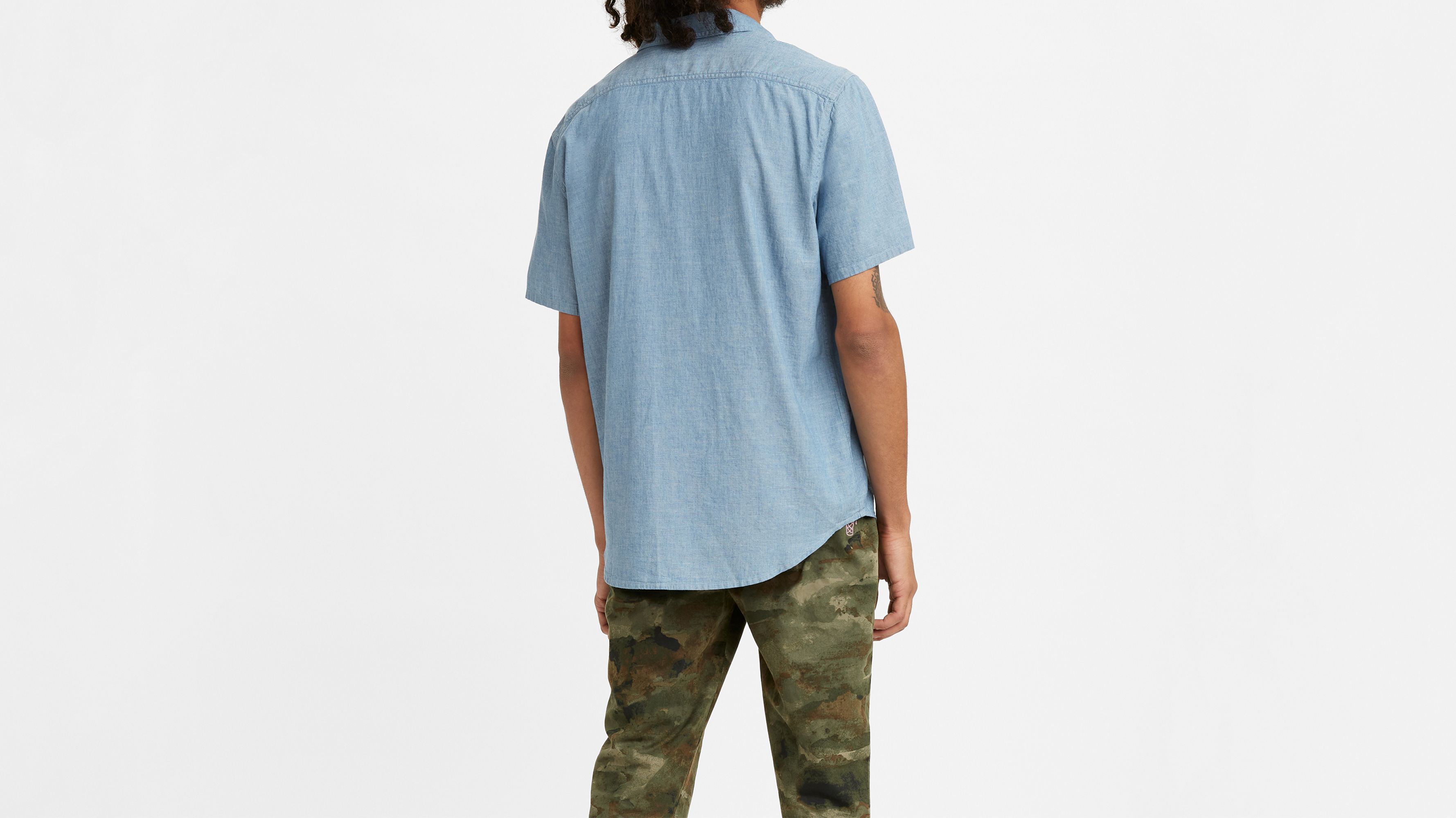 Short Sleeve Oversize Utility Shirt - Medium Wash | Levi's® US