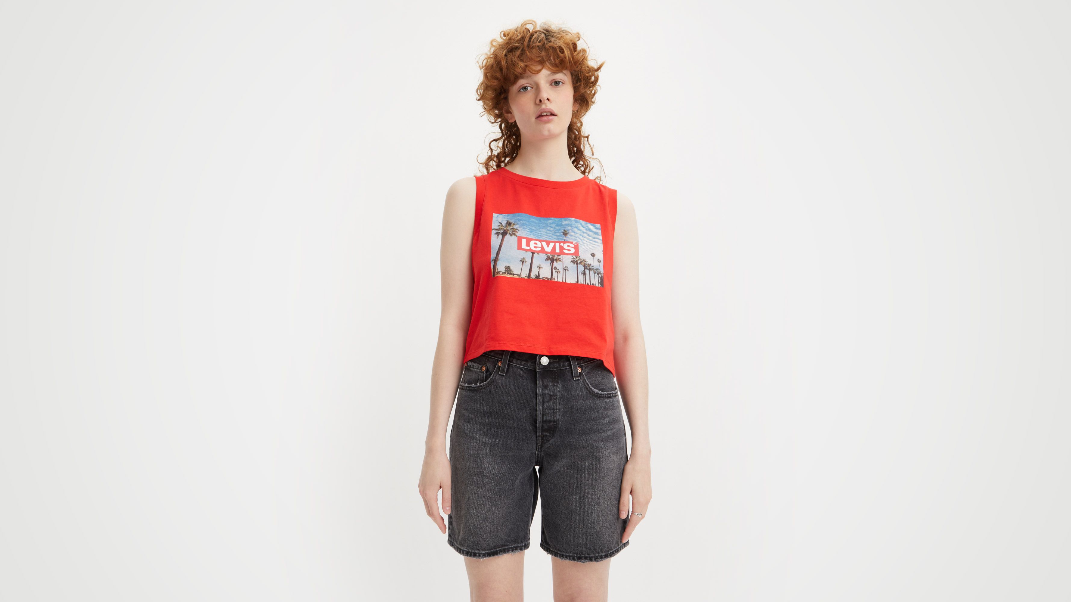 Graphic Crop Tank Top - Multi Colour | Levi's® GR