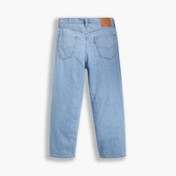 Stay Loose Pleated Crop Jeans - Blue | Levi's® ES Stay Loose Pleated Crop Jeans - Blue | Levi's® ES