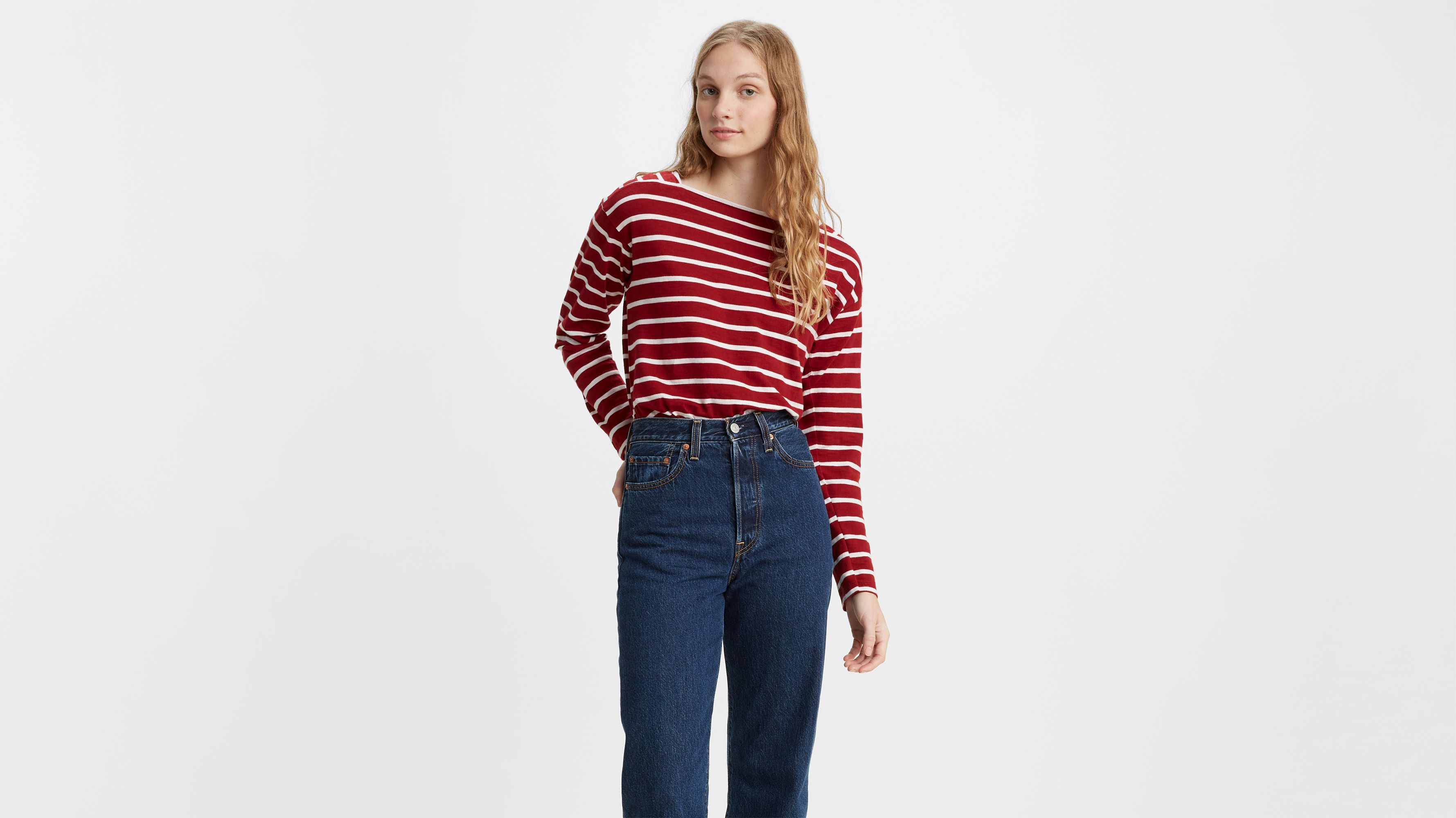 Jane Sailor Tee Shirt - Red | Levi's® US