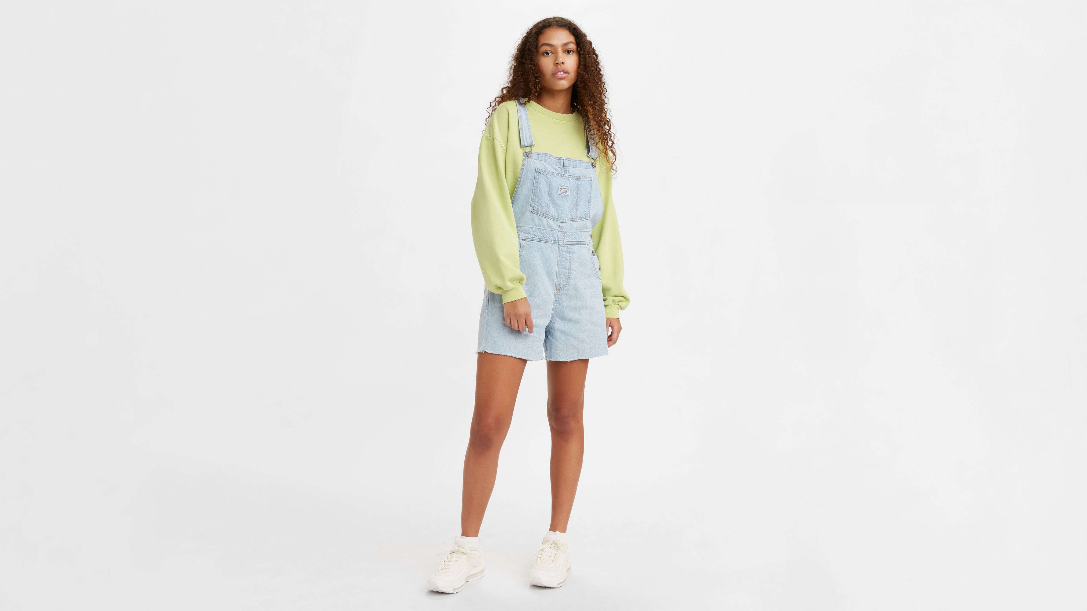 Vintage Women's Shortalls - Light Wash | Levi's® US