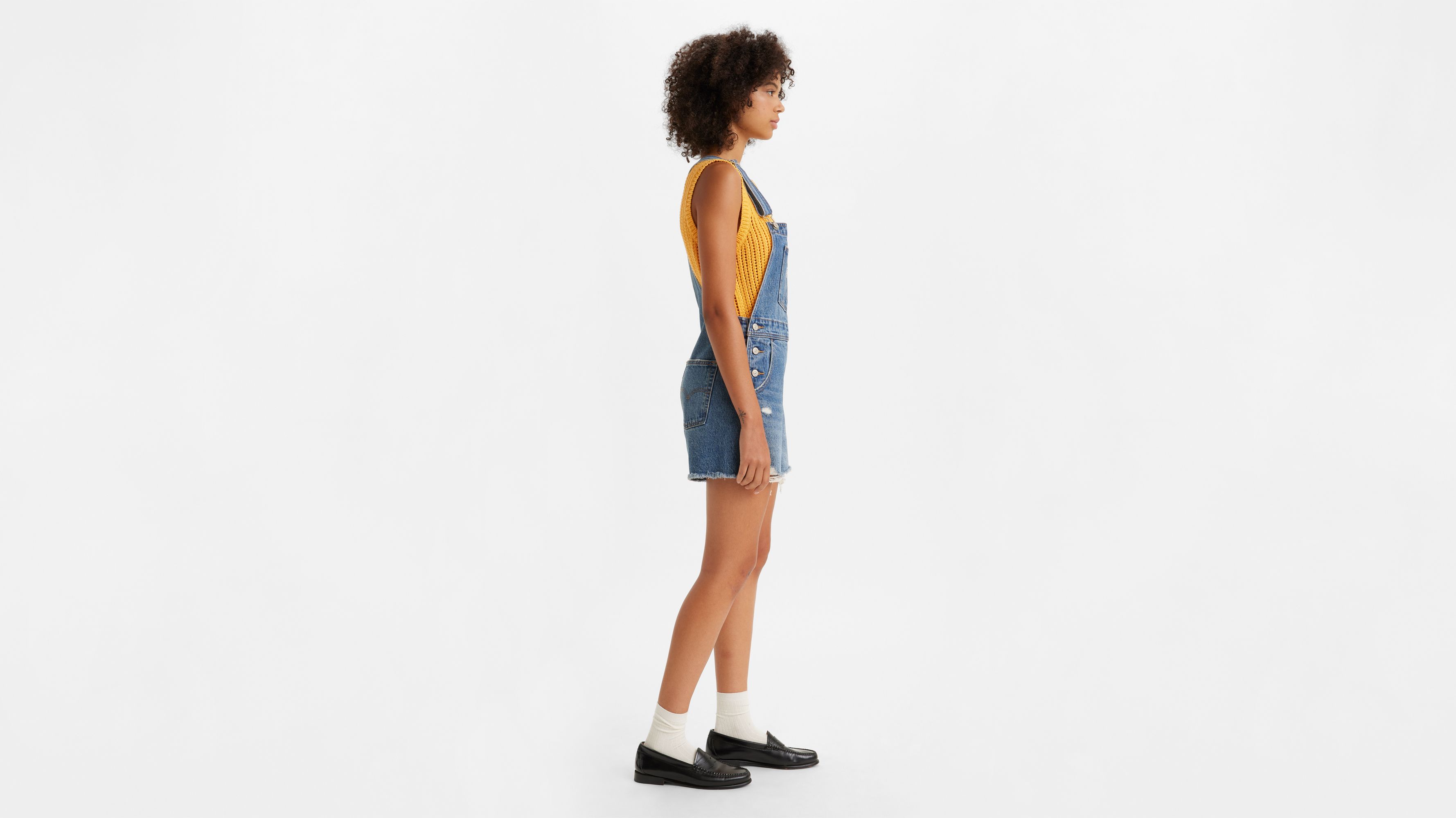 Vintage Women's Shortalls - Medium Wash | Levi's® US