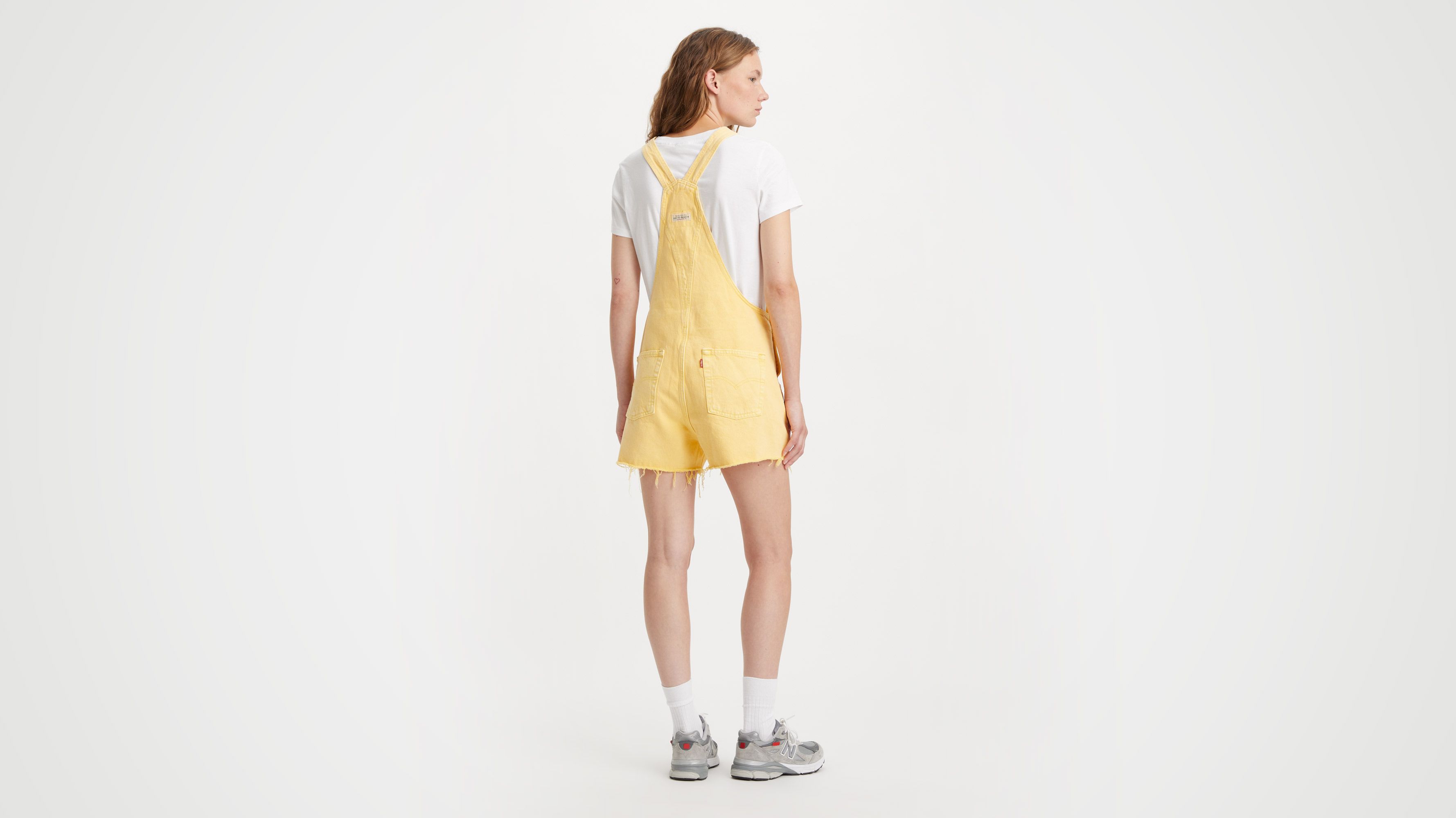 Vintage Women's Shortalls - Yellow | Levi's® US