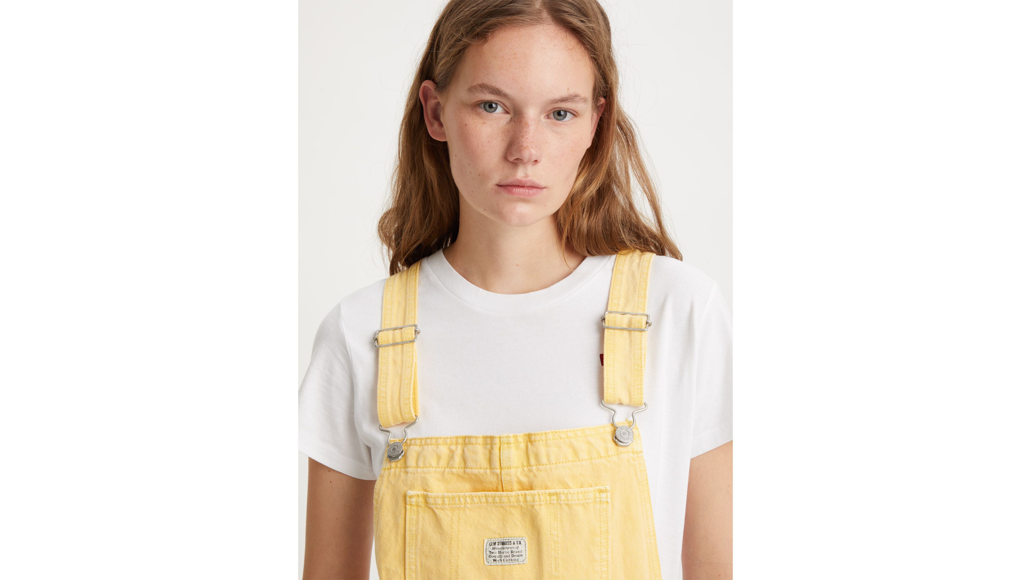 Vintage Women's Shortalls - Yellow | Levi's® US