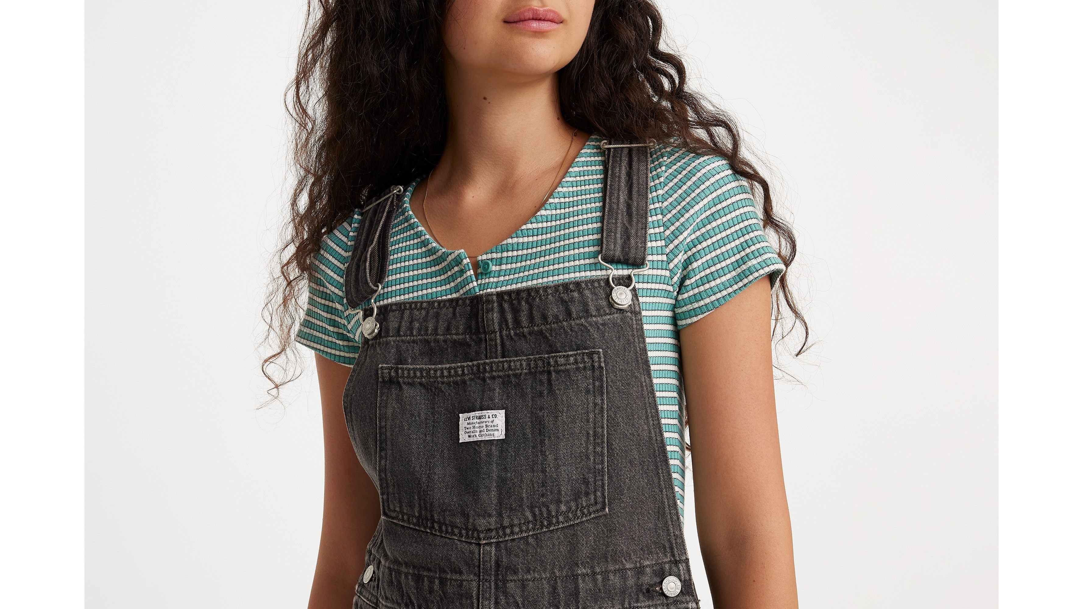 Vintage Women's Shortalls - Black | Levi's® US