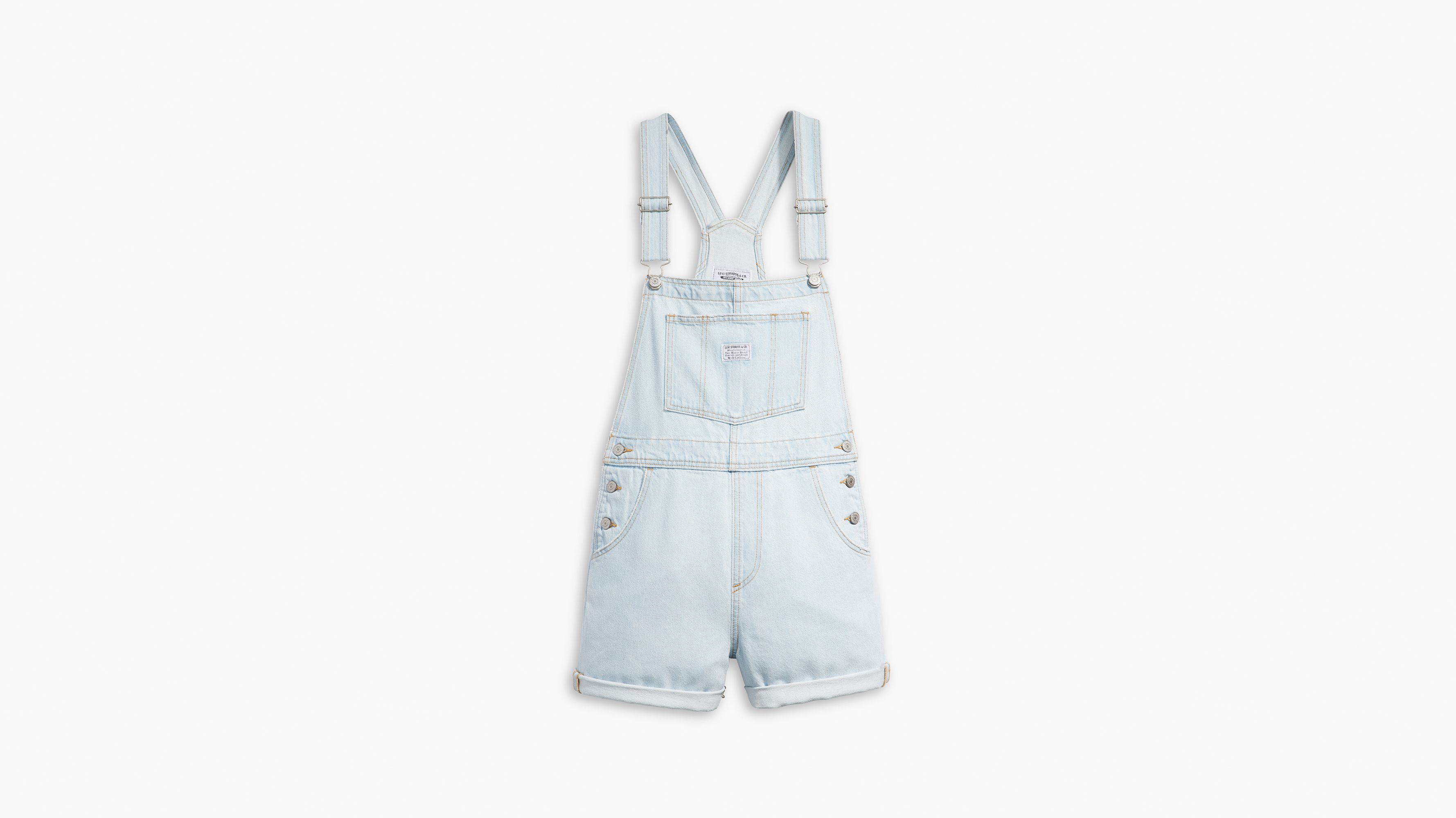 Vintage Women's Shortalls - Light Wash | Levi's® US