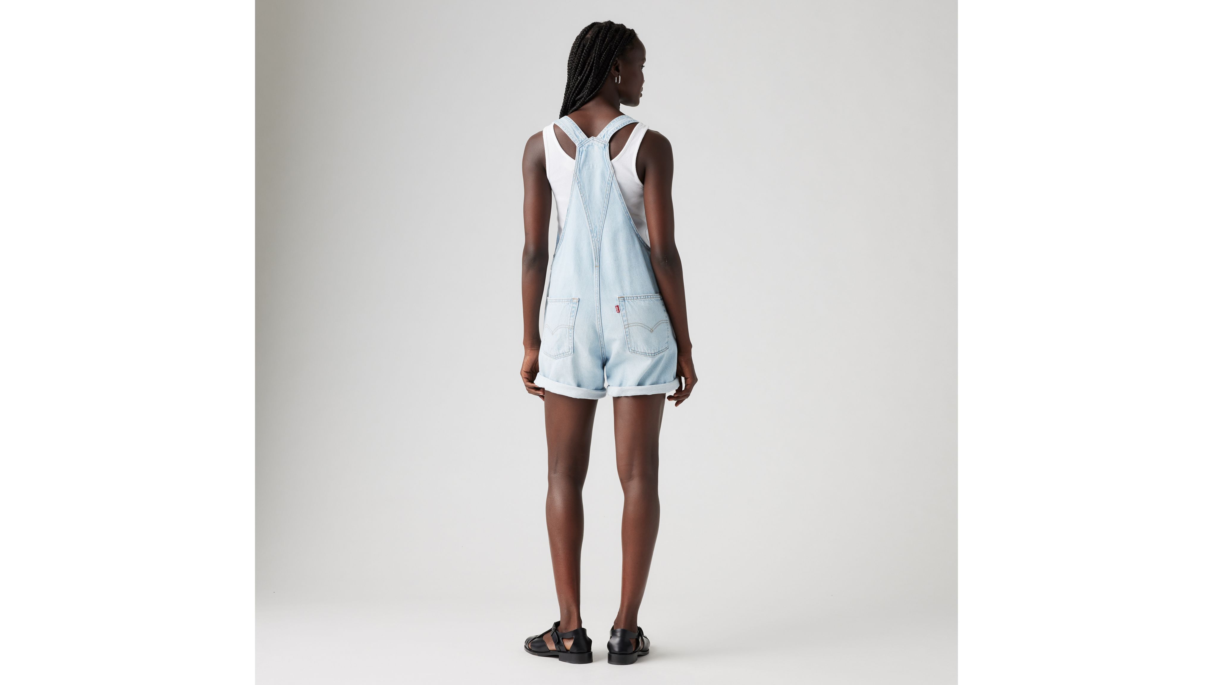 Vintage Women's Shortalls - Light Wash | Levi's® US