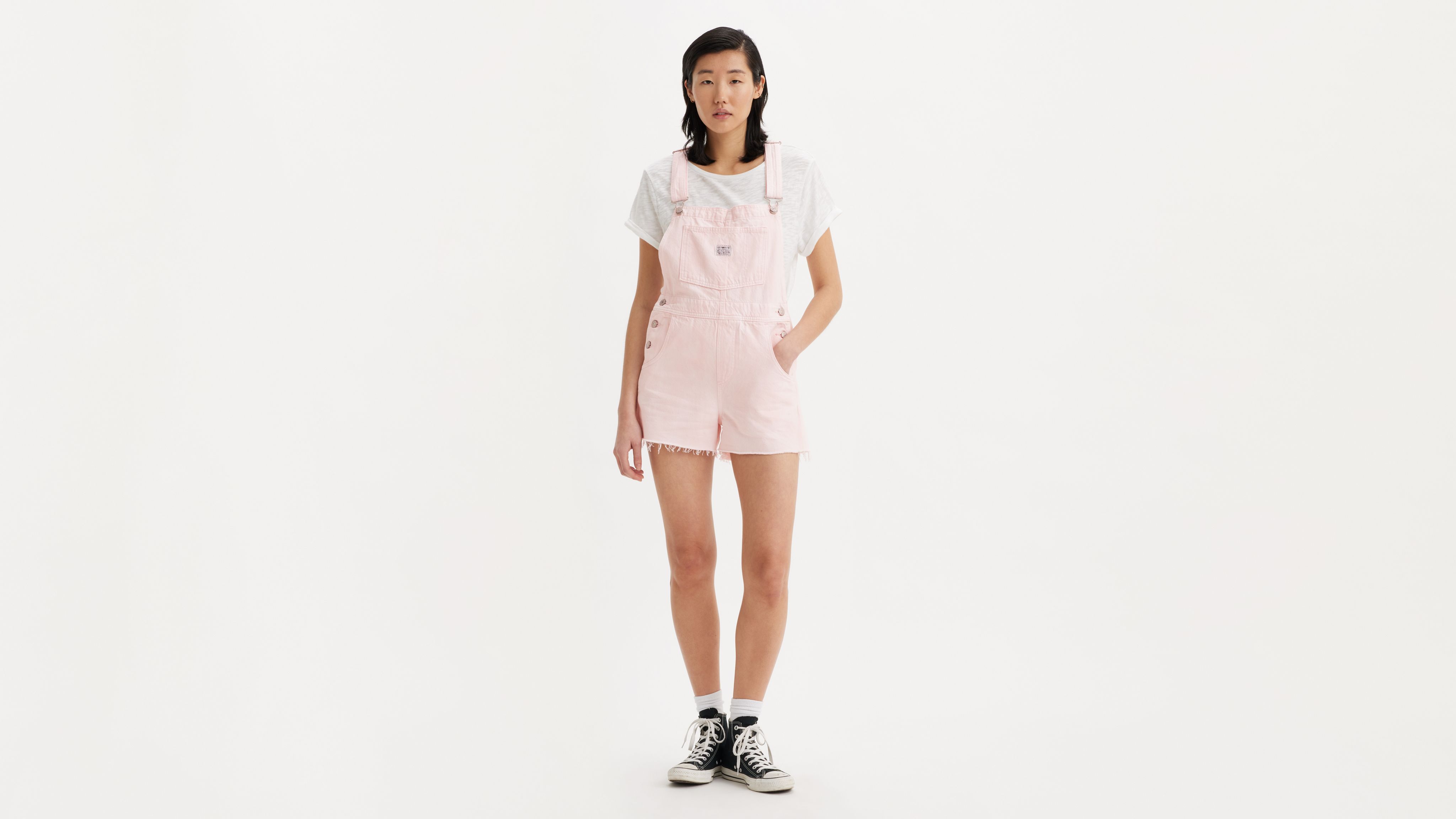 Vintage Women's Shortalls - Light Wash | Levi's® US