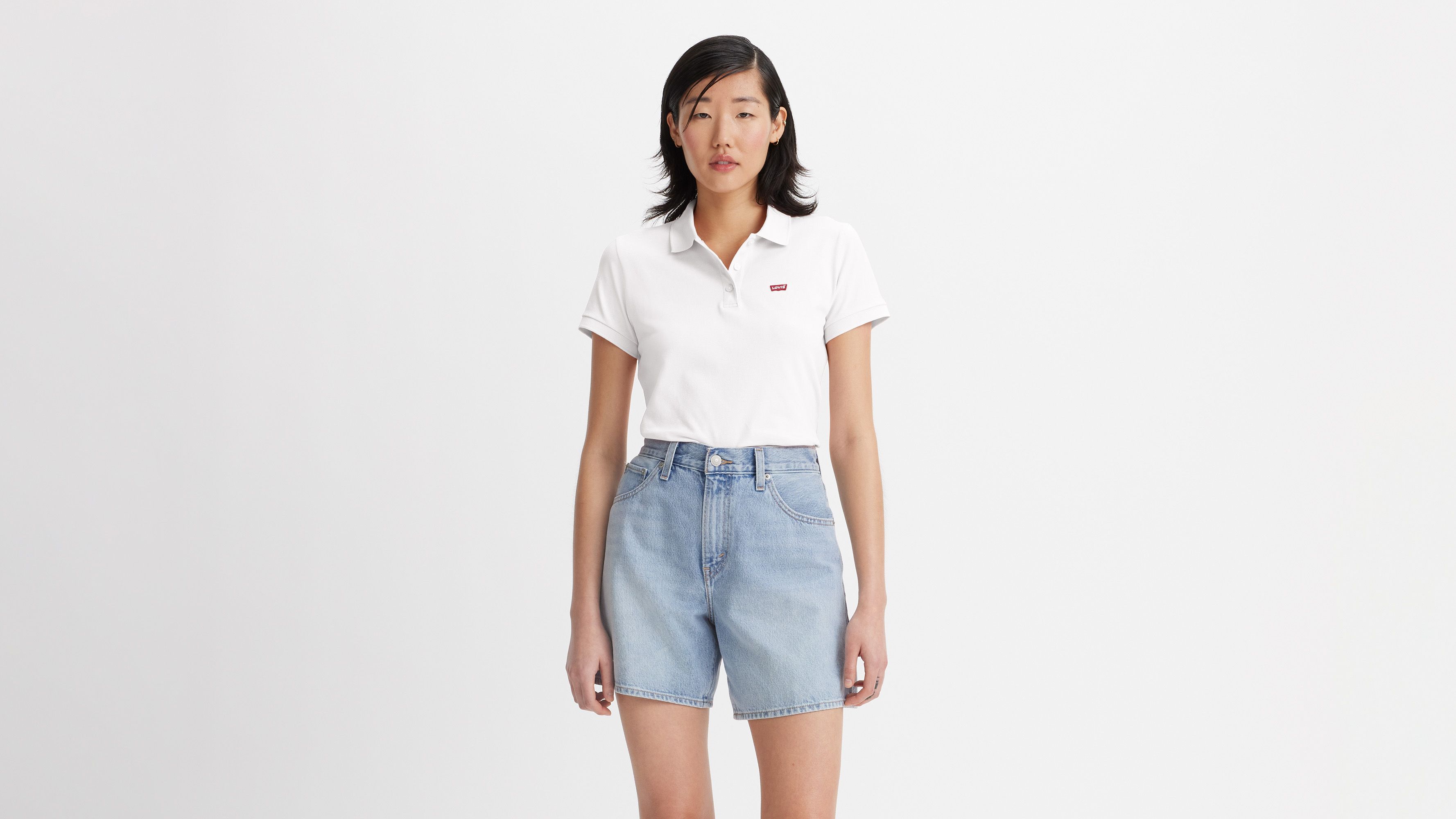 Slim Polo Shirt - White | Levi's® LI