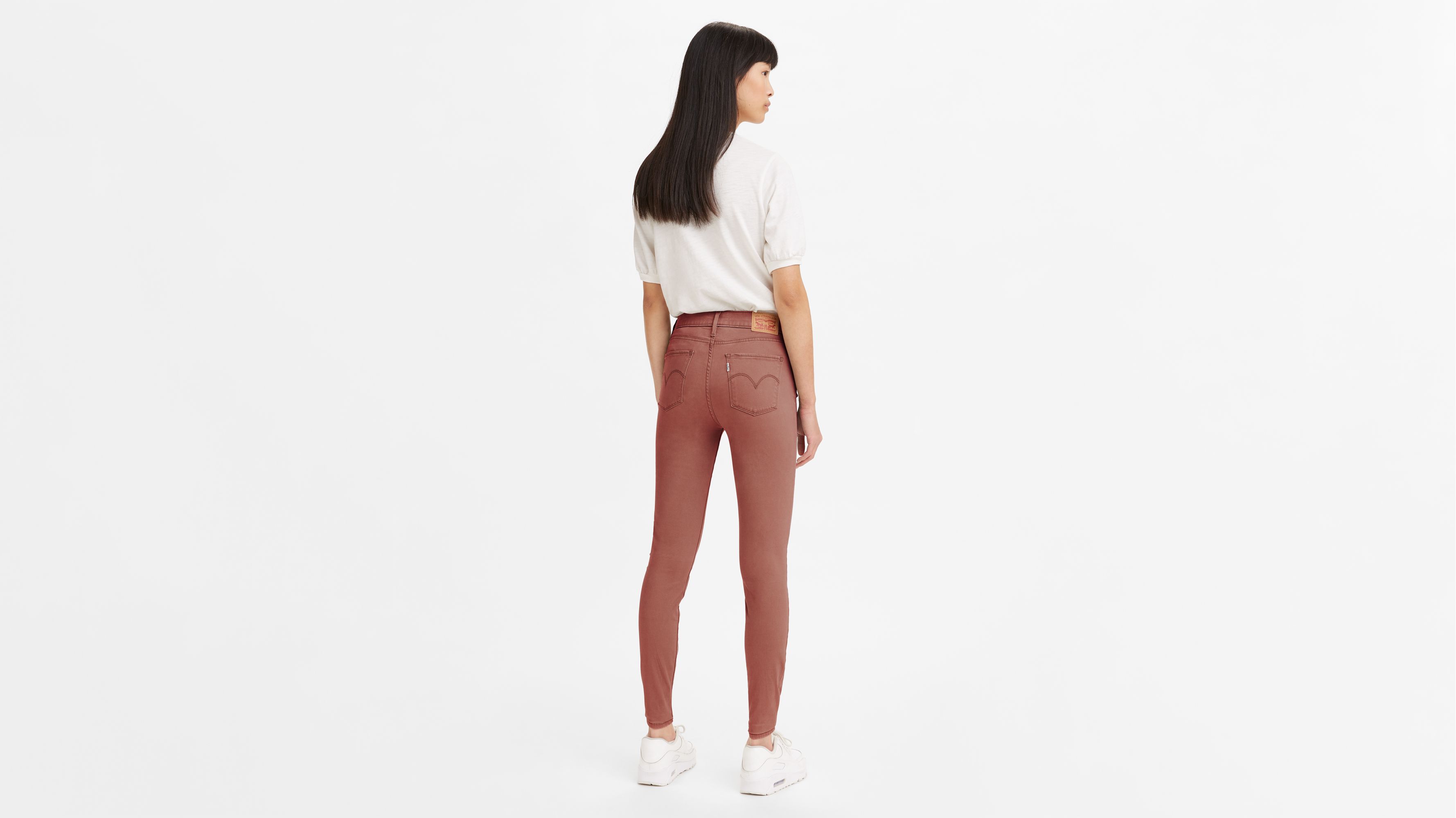 720 High Rise Super Skinny Women's Pants - Red | Levi's® US