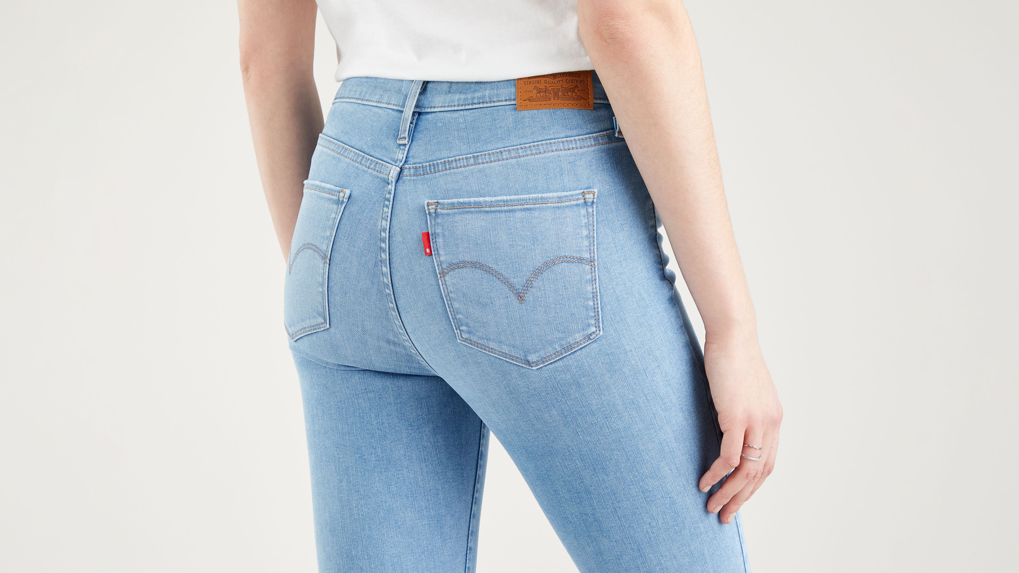 720™ High Rise Super Skinny Jeans - Blue | Levi's® GB