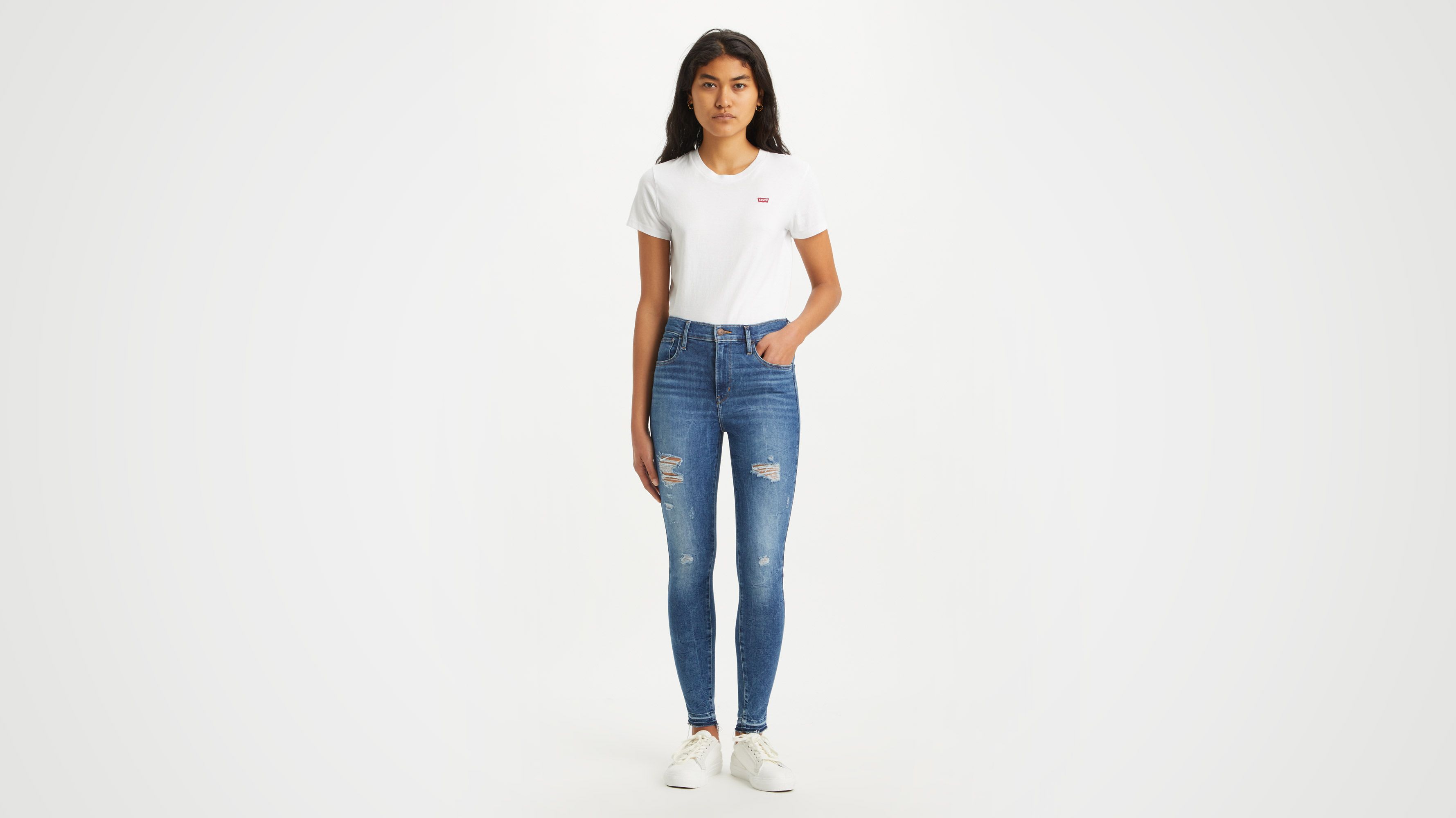 720 High Rise Super Skinny Women's Jeans - Dark Wash | Levi's® US